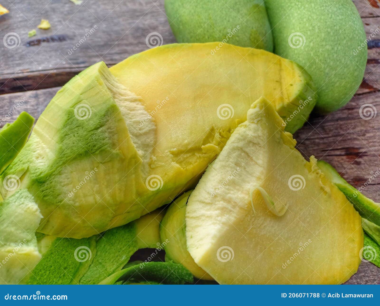 Half Ripe Mango in the Flores Island Editorial Stock Photo - Image of ...
