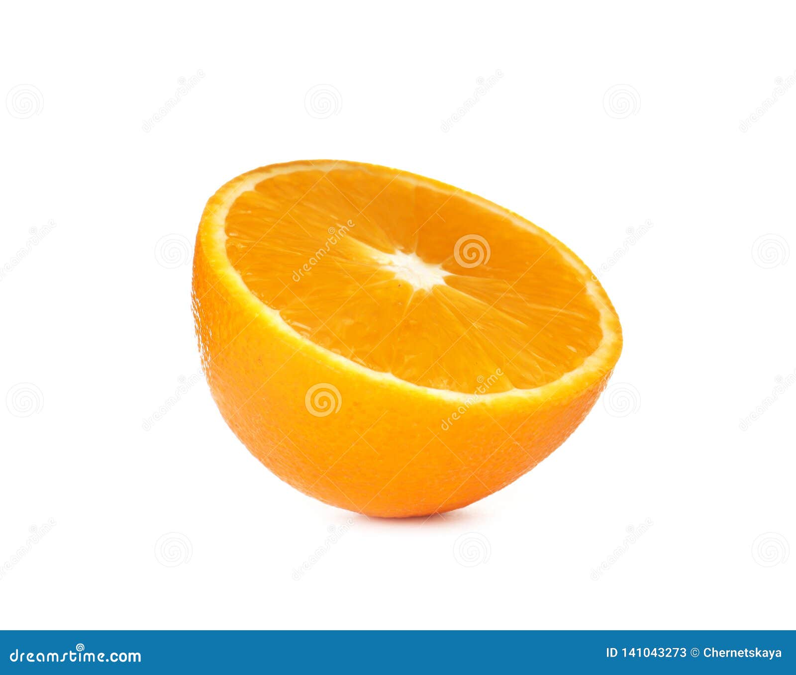 Half of ripe orange stock image. Image of diet, ripe - 141043273