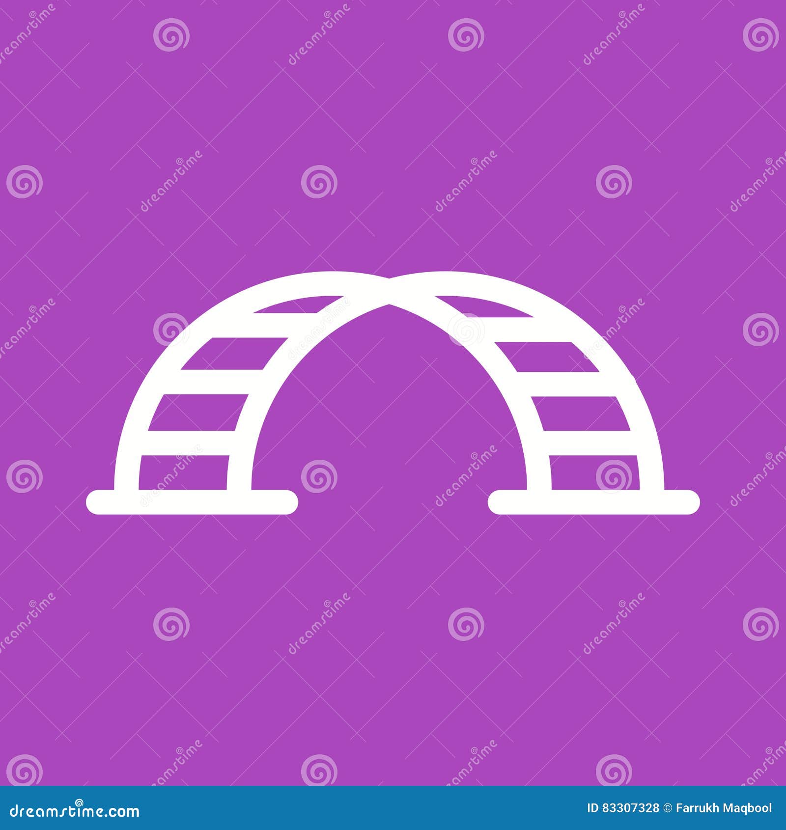 Half Round Monkey Bar stock vector. Illustration of monkey - 83307328