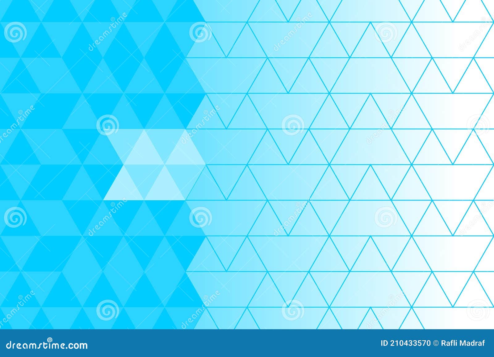 Half Screen Blue Diamond Background with Nice Triangle Lines Stock ...