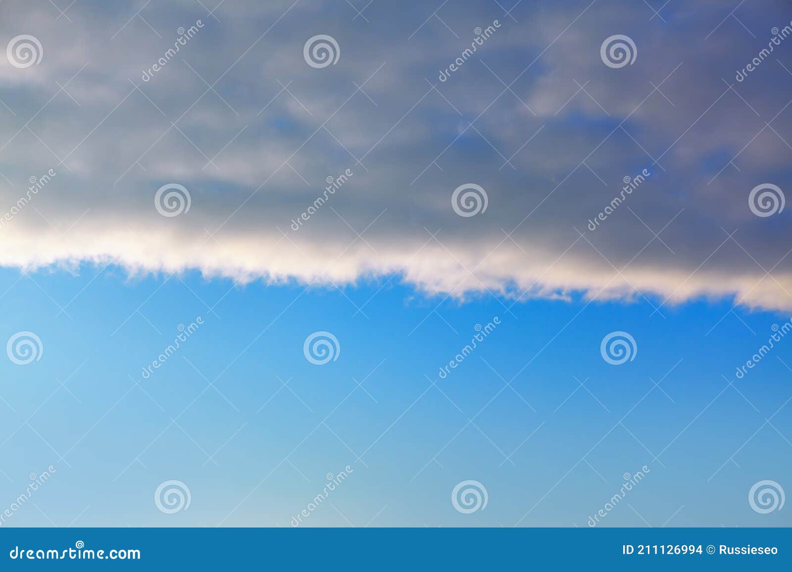 Half sky clouds stock photo. Image of beam, cloudy, atmosphere - 211126994