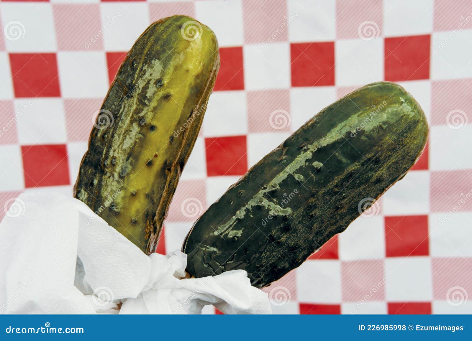 Half Sour Pickle Stick stock photo. Image of cured, sliced - 226985998