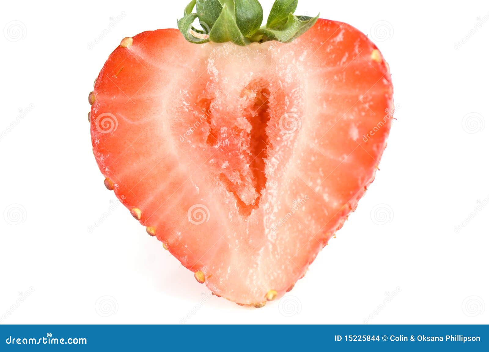 Half of Strawberry stock photo. Image of nature, refreshment - 15225844