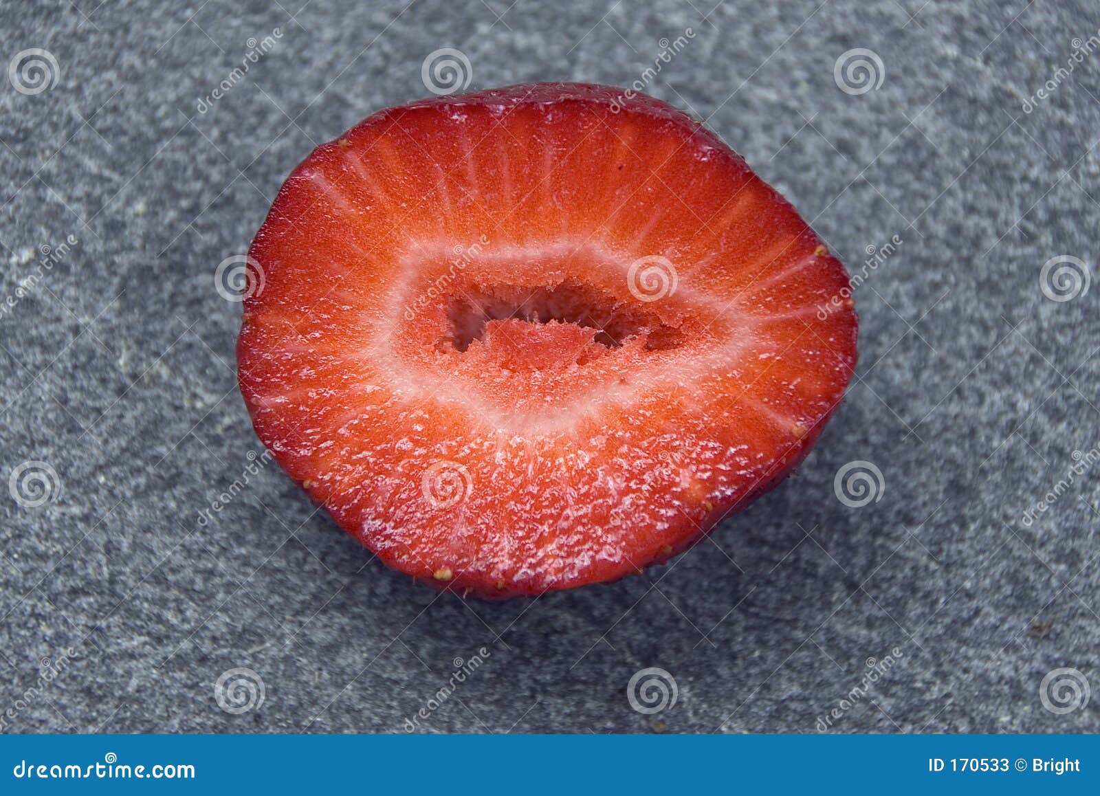 Half Strawberry stock image. Image of appetite, pulp, yummy - 170533