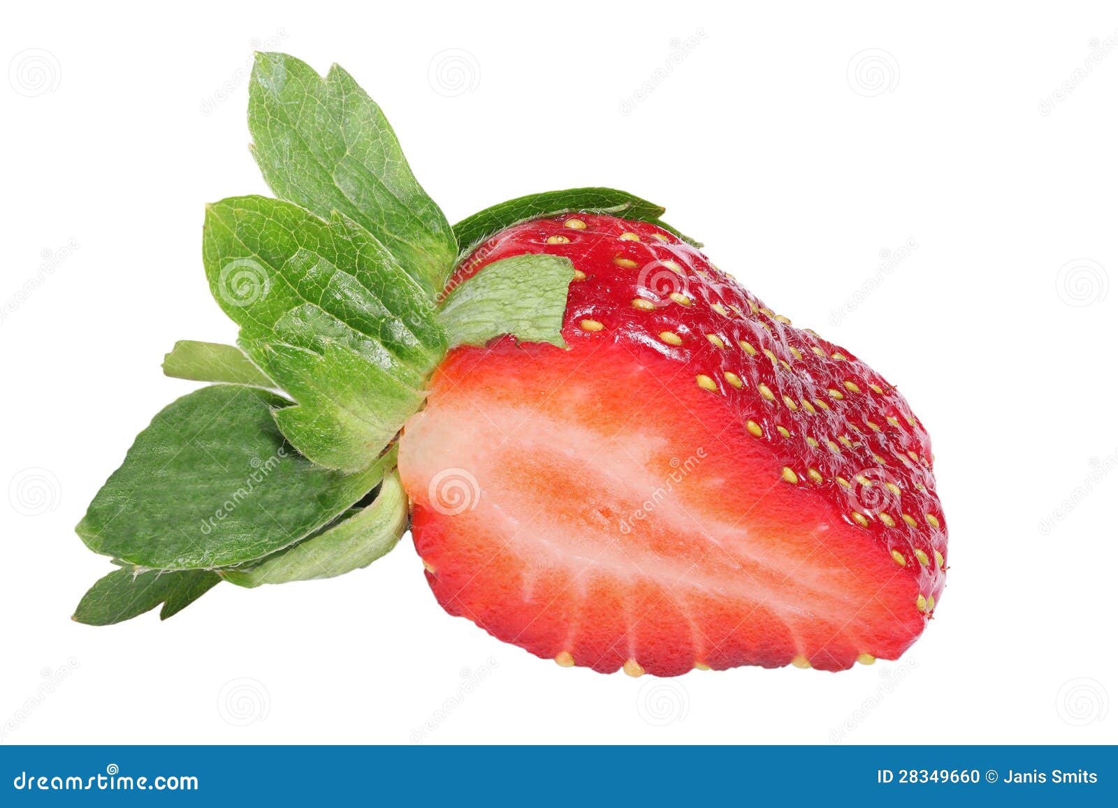Half of strawberry. stock photo. Image of tasty, healthy - 28349660