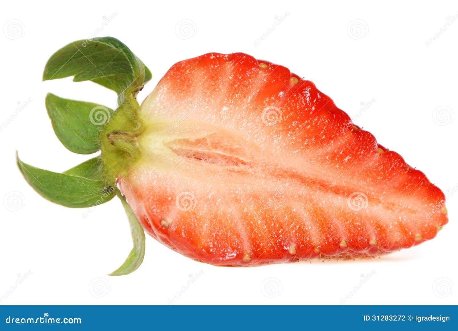 Half of strawberry stock photo. Image of fresh, delicious - 31283272