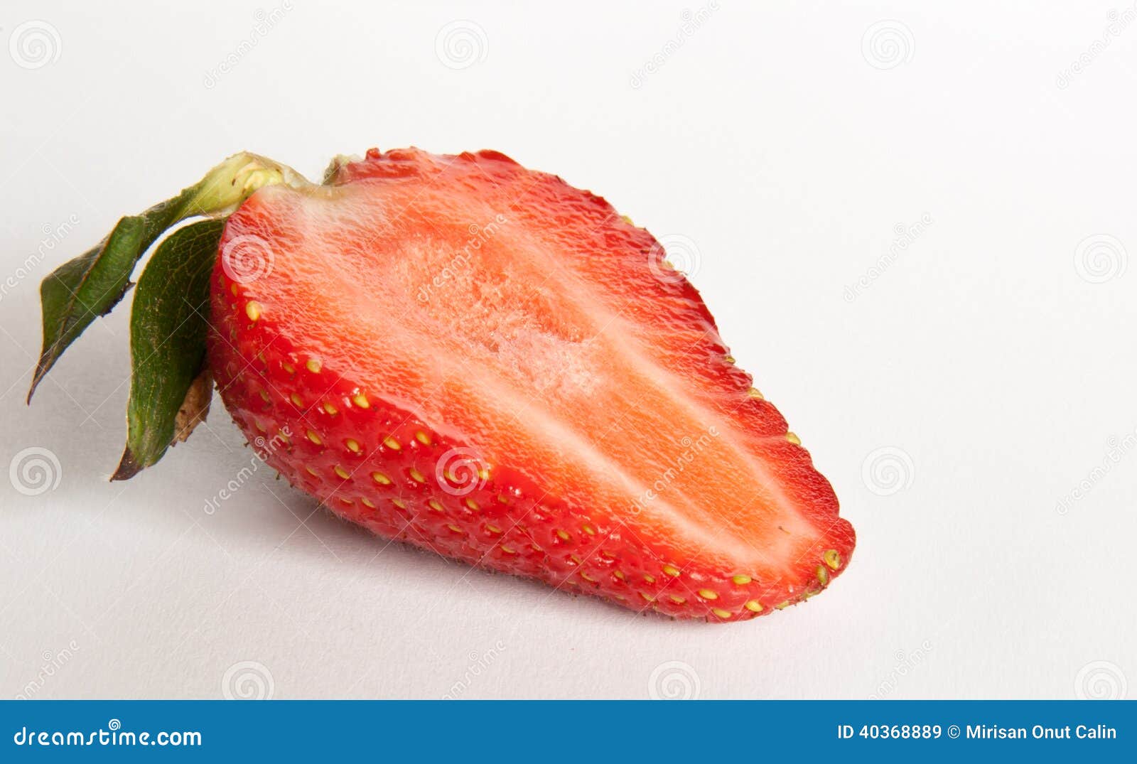 Half Strawberry stock image. Image of berries, edible - 40368889