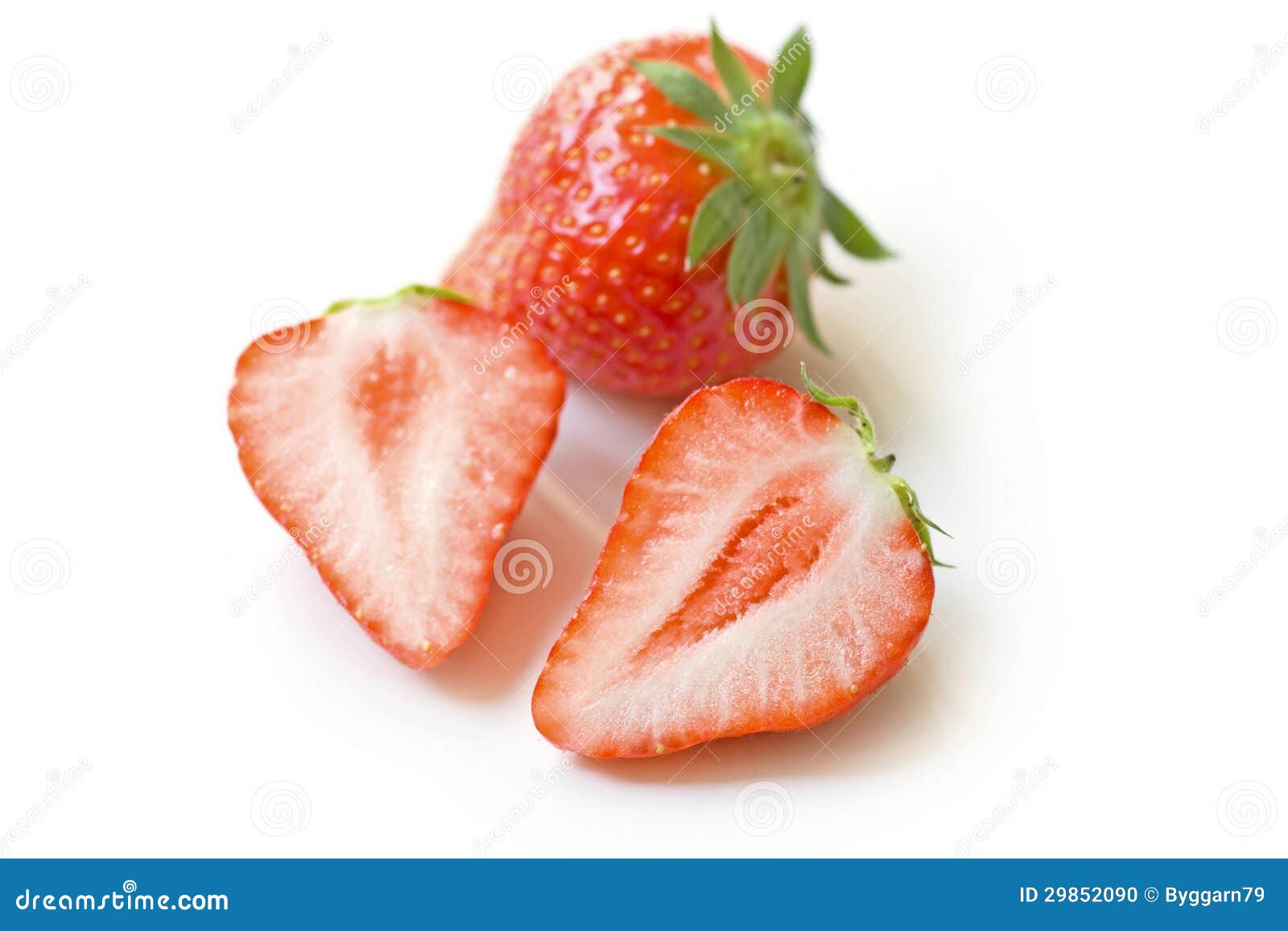Half a strawberry stock photo. Image of yummy, strawberry - 29852090