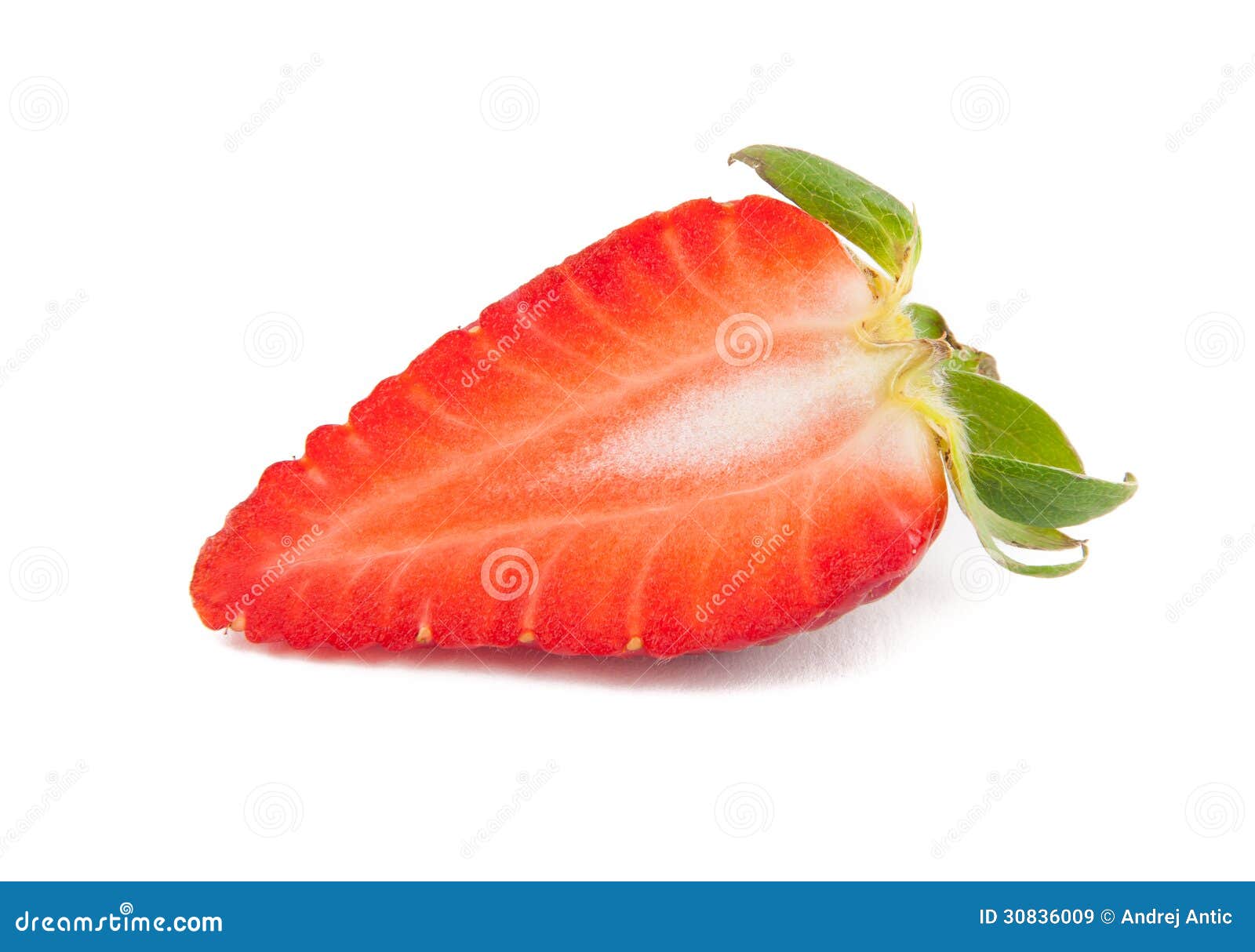 Half strawberry stock image. Image of food, dessert, freshness - 30836009