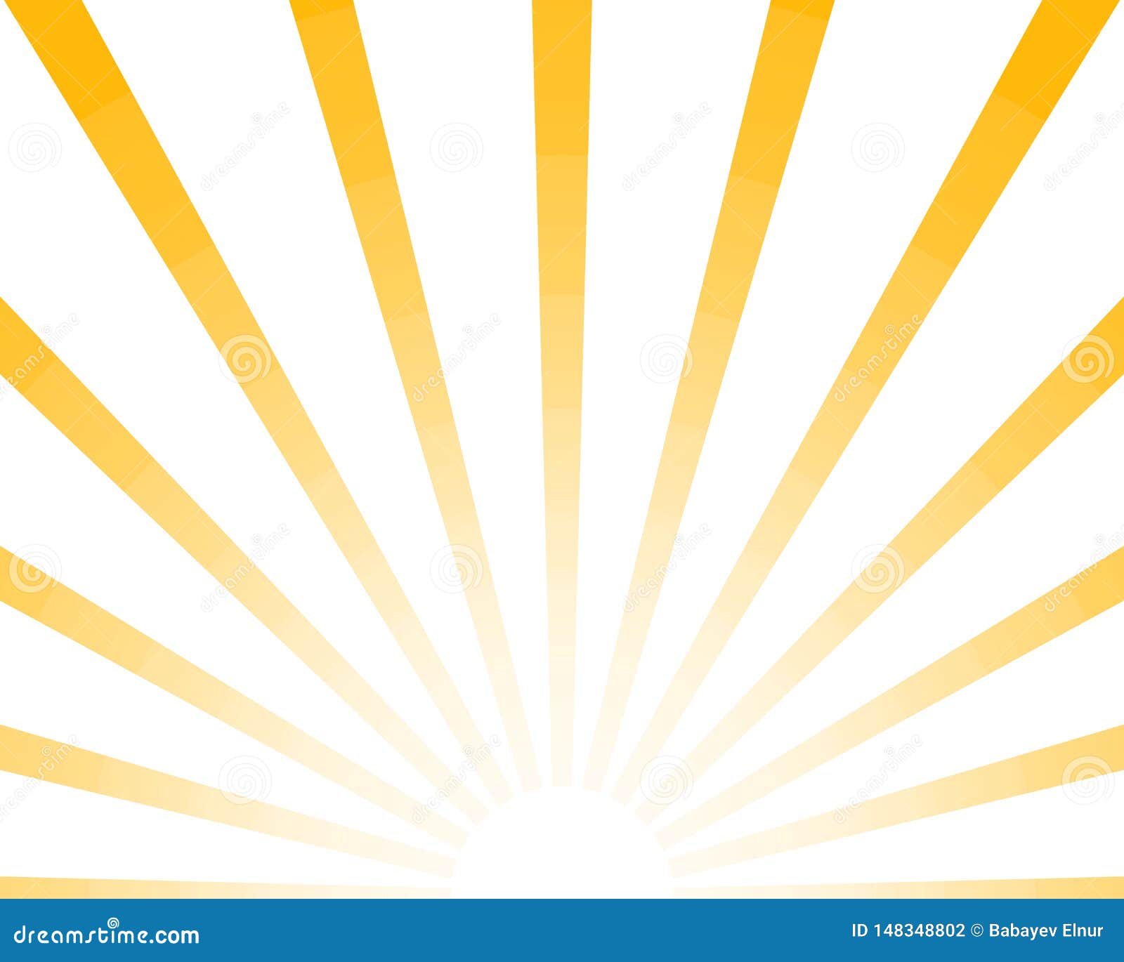 Colored Sunburst Ray Pattern With Red Green Yellow Diagonal Line