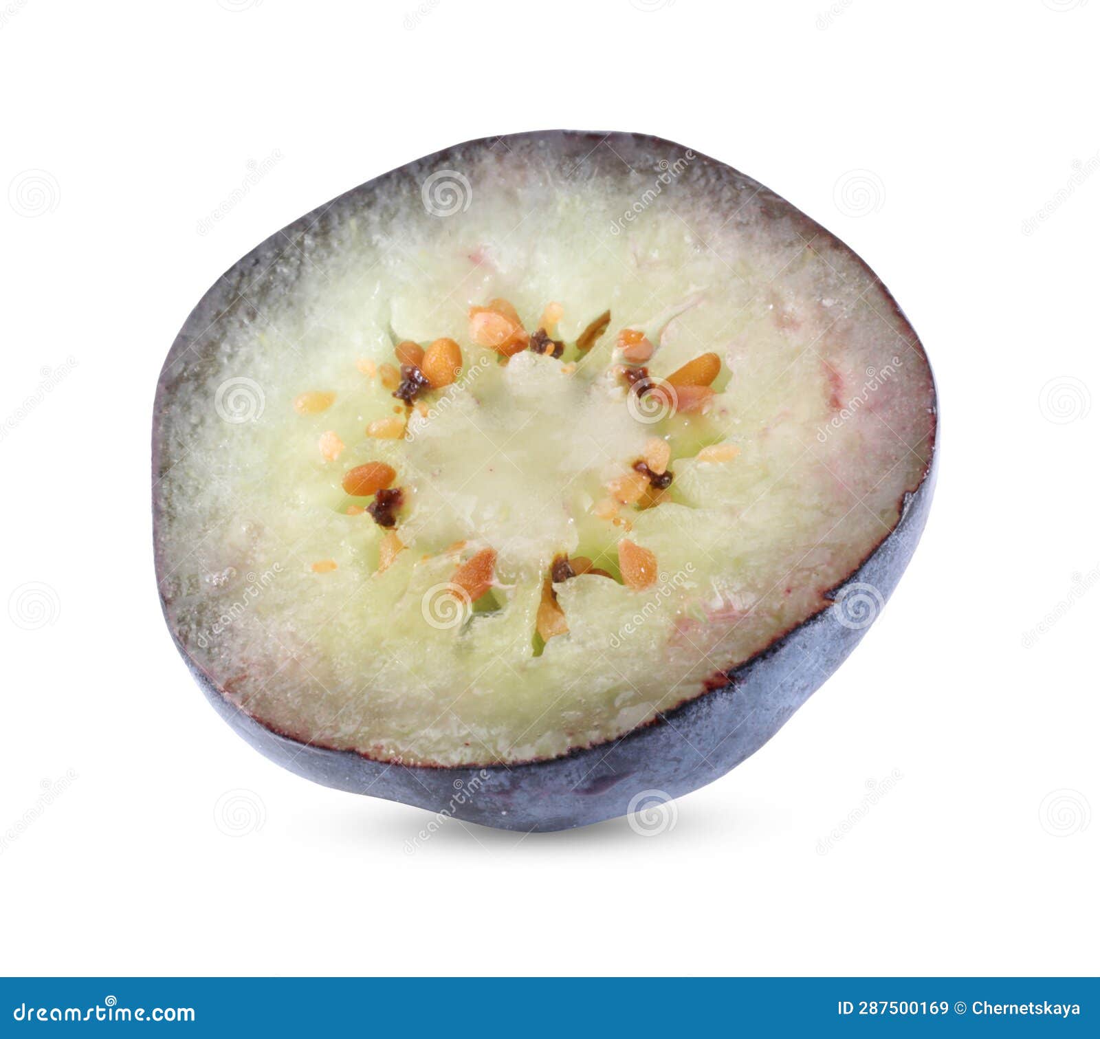 Half of Tasty Blueberry Isolated on White Stock Image - Image of diet ...