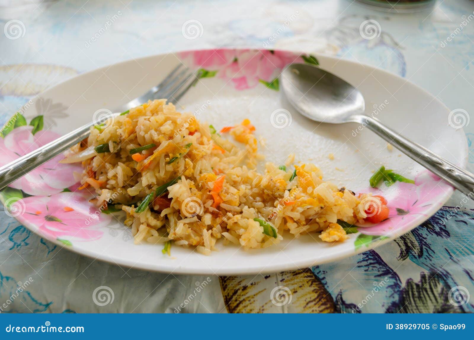 Half of Thai Crab Fried Rice Stock Image - Image of cuisine, organic ...