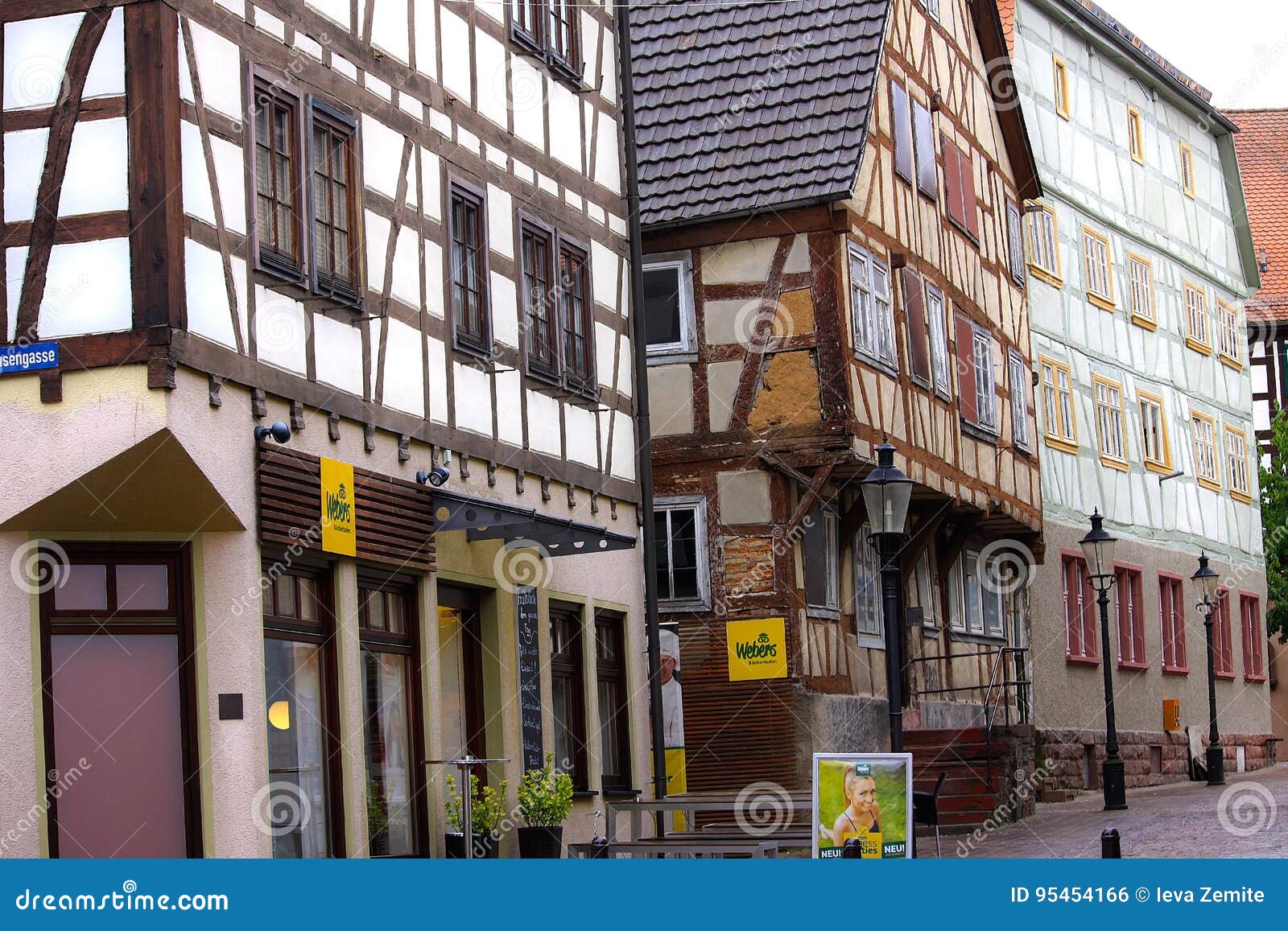 Half-timbered Buildings in Germany Editorial Photo - Image of europe ...