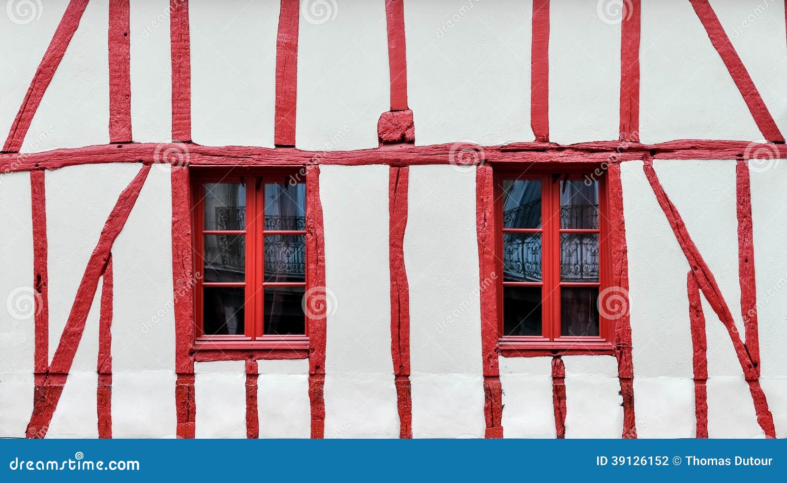 Half-timbered house detail stock photo. Image of vintage - 39126152