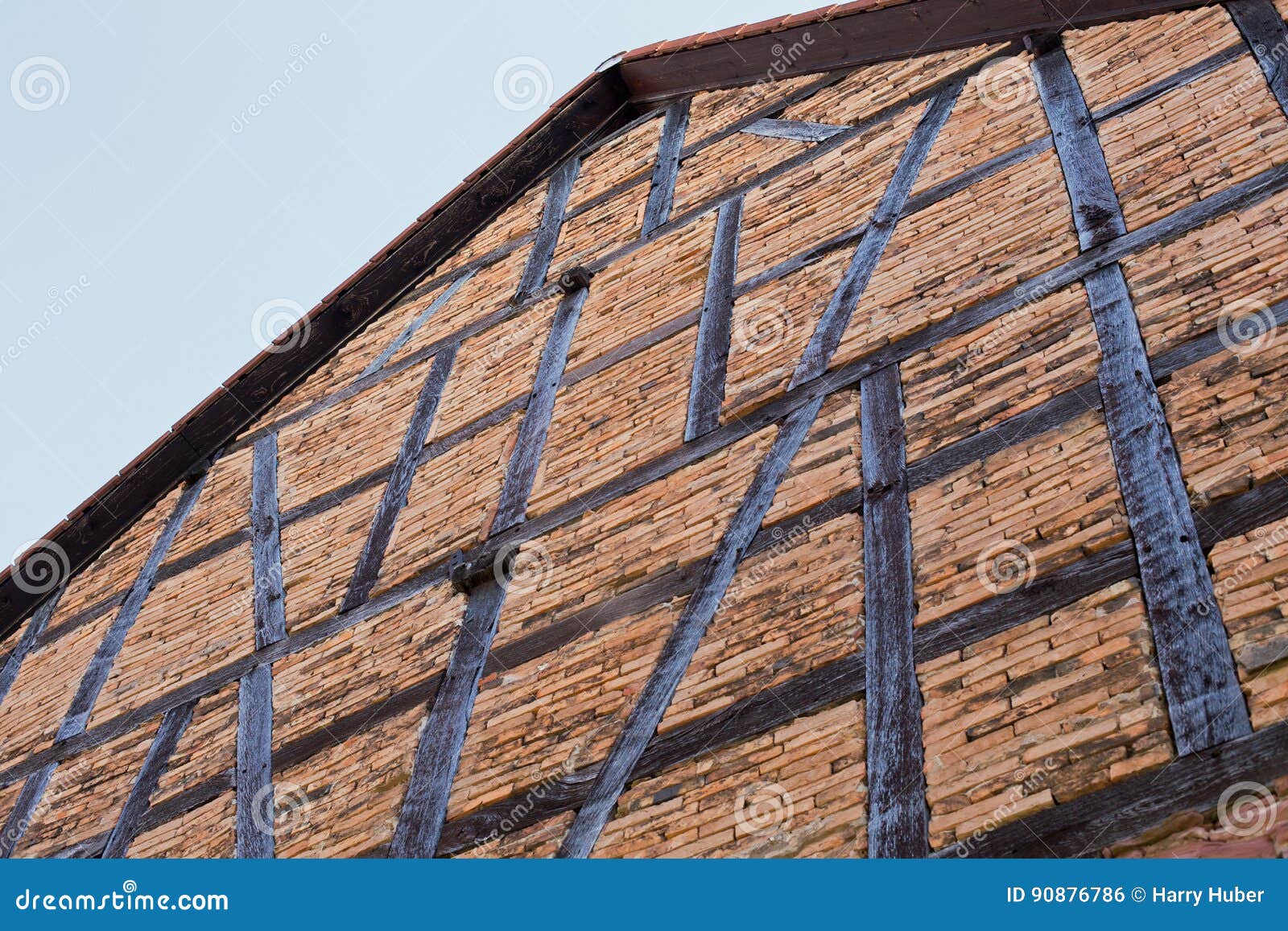 Half-timbered house stock photo. Image of timbered, historical - 90876786