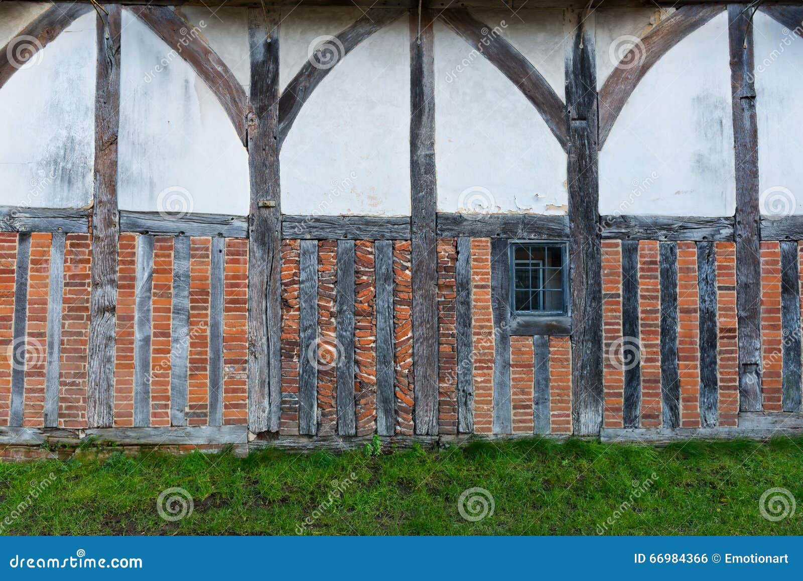 Half Timbering. Half-Timbered House Facade Stock Photo - Image of wood ...