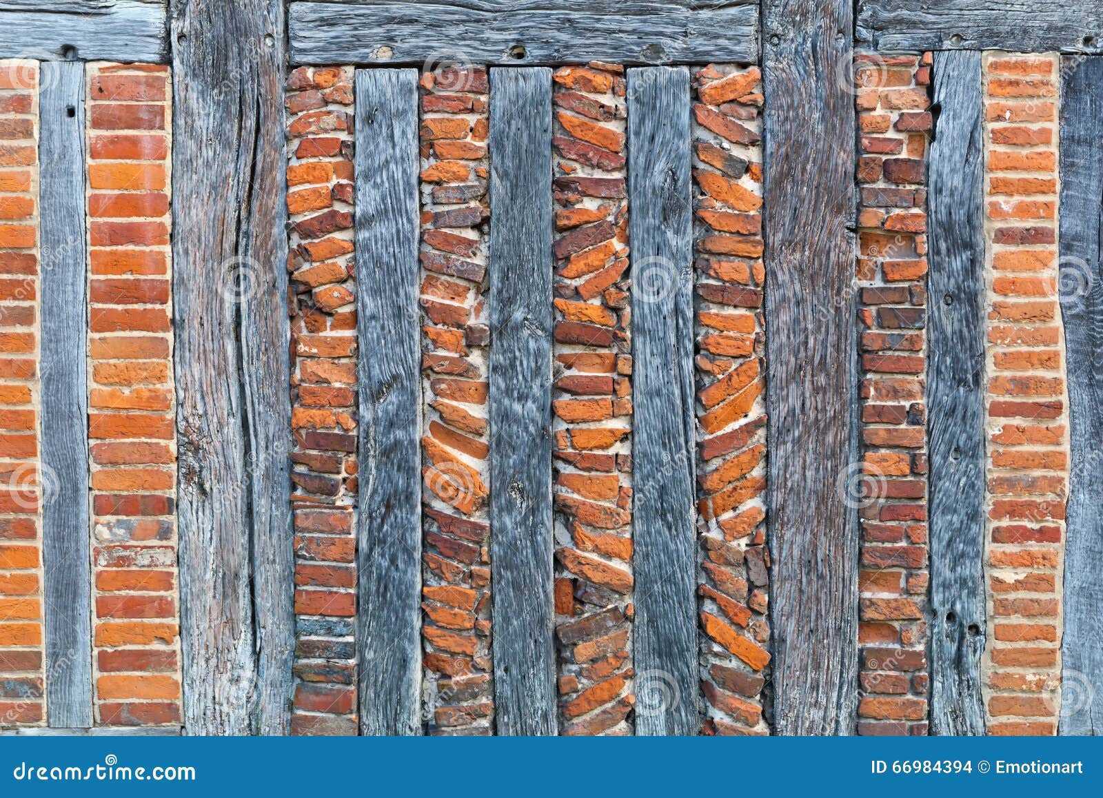 Half Timbering. Half-Timbered House Facade Stock Photo - Image of ...