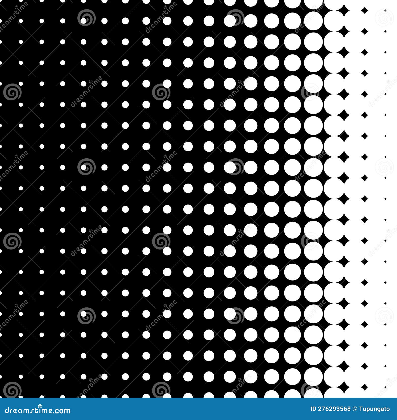 Half Tone Dots Texture Black White Stock Vector - Illustration of white ...