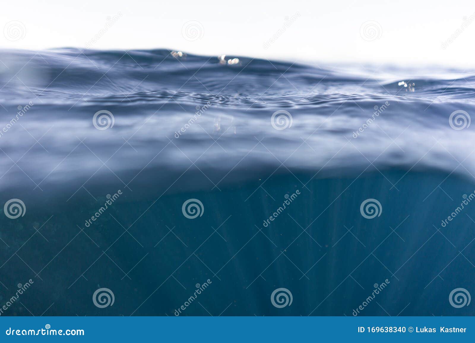 Half Under Half Over Water Photography Stock Photo - Image of ...