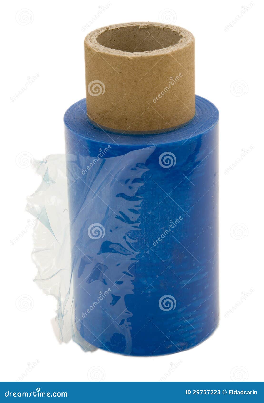 Isolated Roll of Nylon Wrap Stock Image - Image of craft, packing: 29757223
