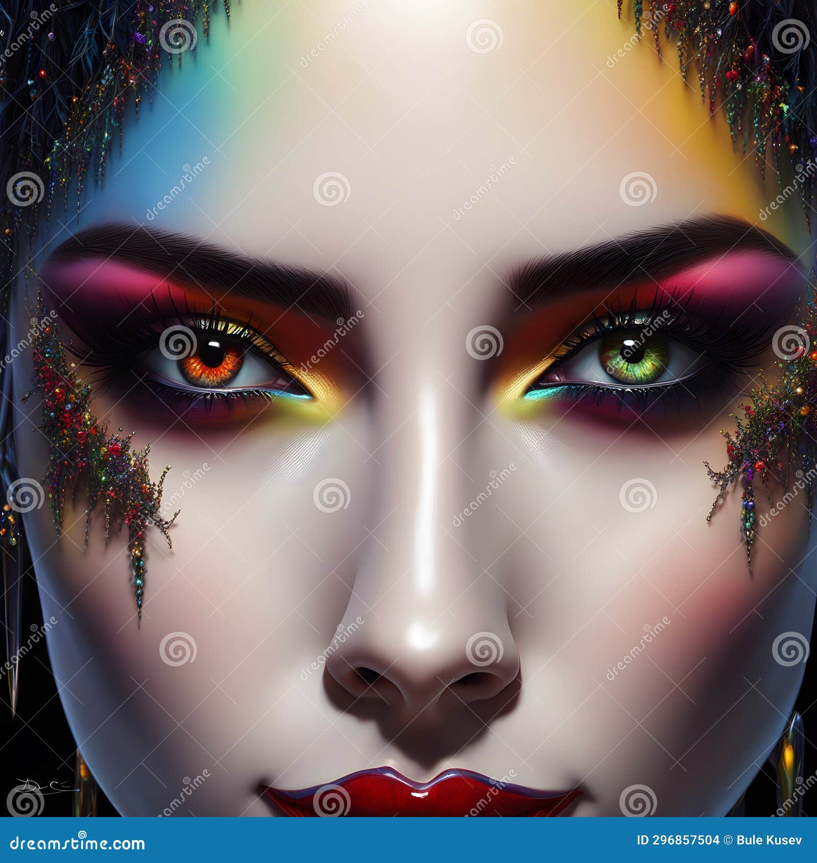 Half Vampires are Creatures that are Half Human and Half Vampire. Stock ...