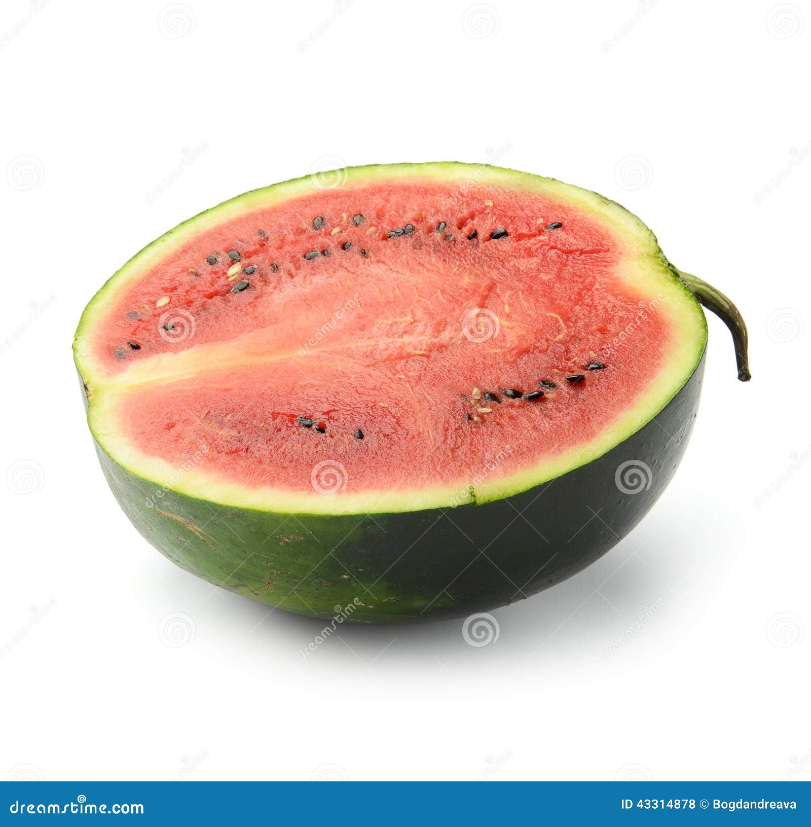 Half of watermelon stock photo. Image of melon, studio - 43314878