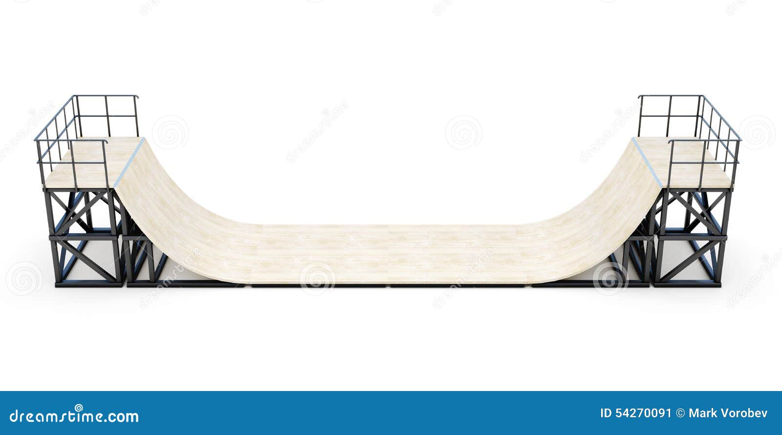 Halfpipe element stock illustration. Illustration of game - 54270091