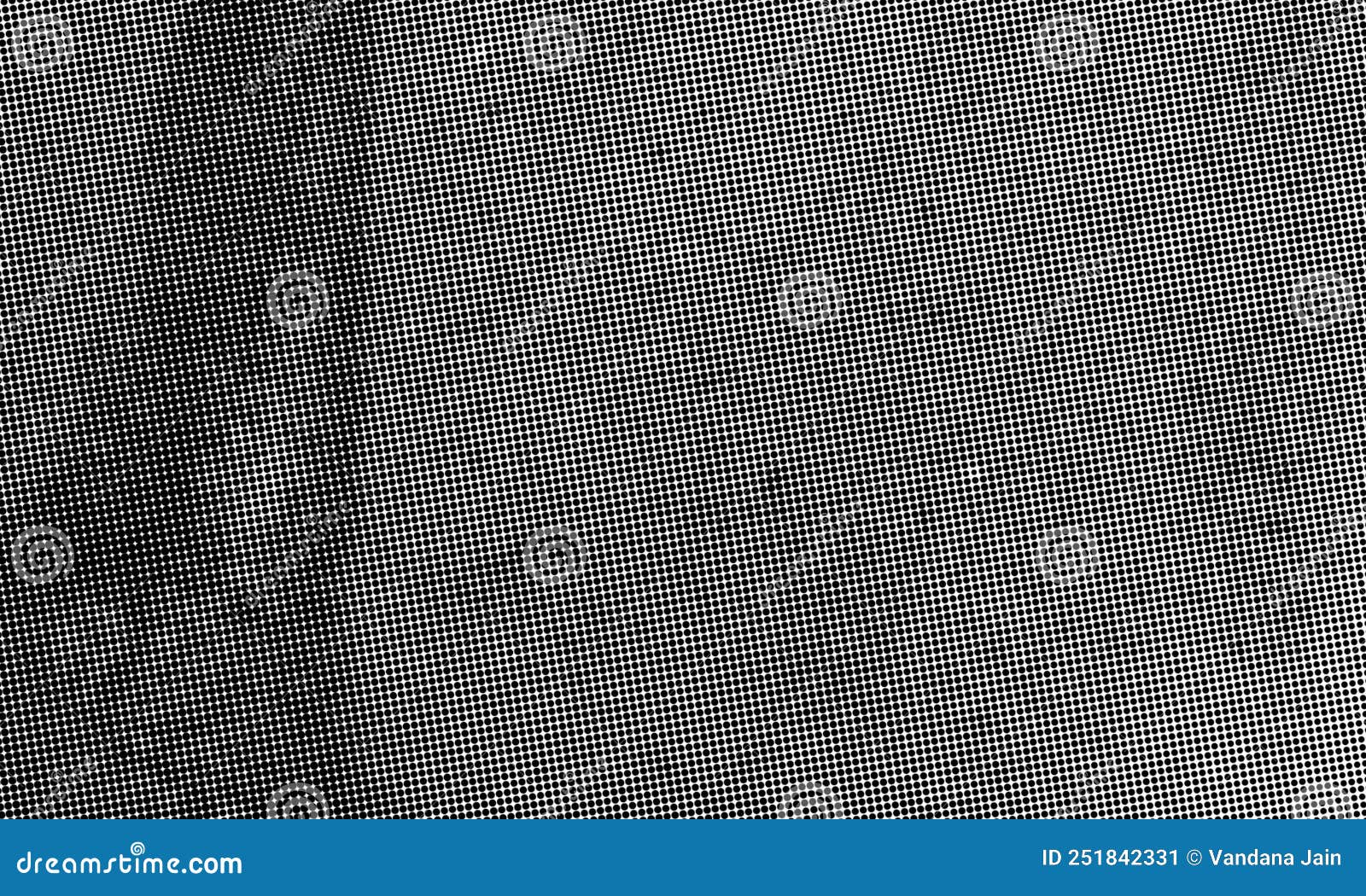 Black and White Abstract Background with Wavy Dotted Pattern.Halftone ...