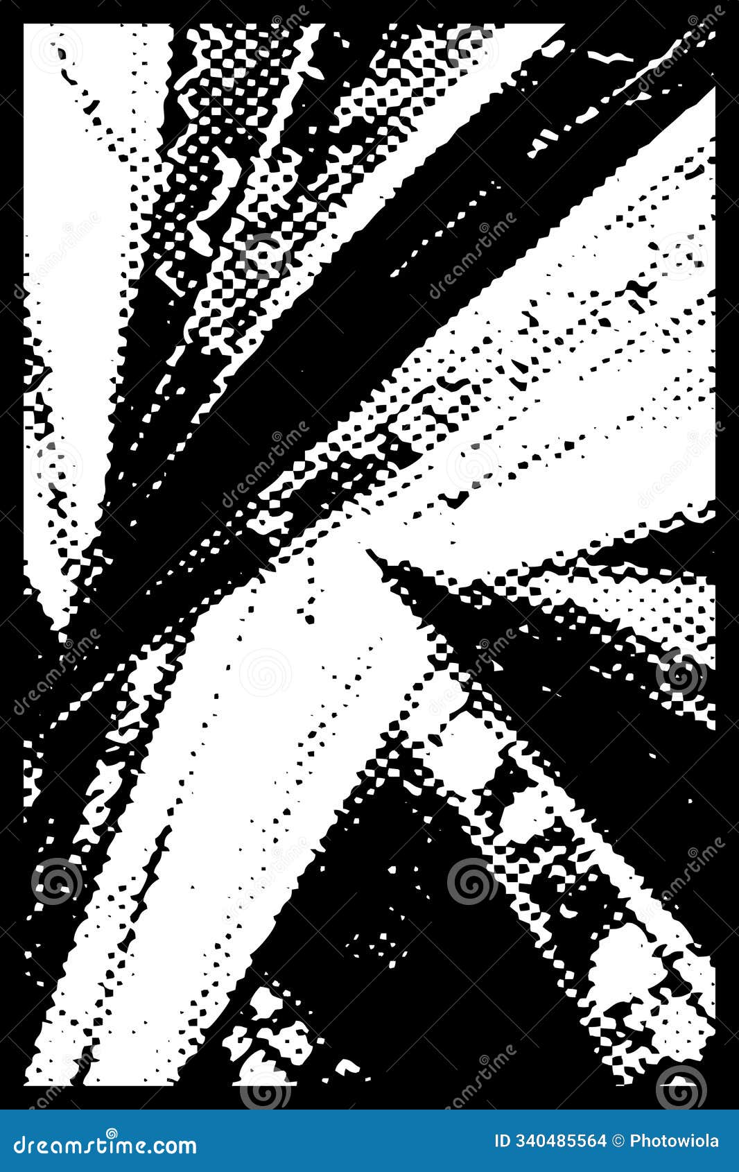 Halftone Background with Abstract Shapes. for Use in Graphics Stock ...