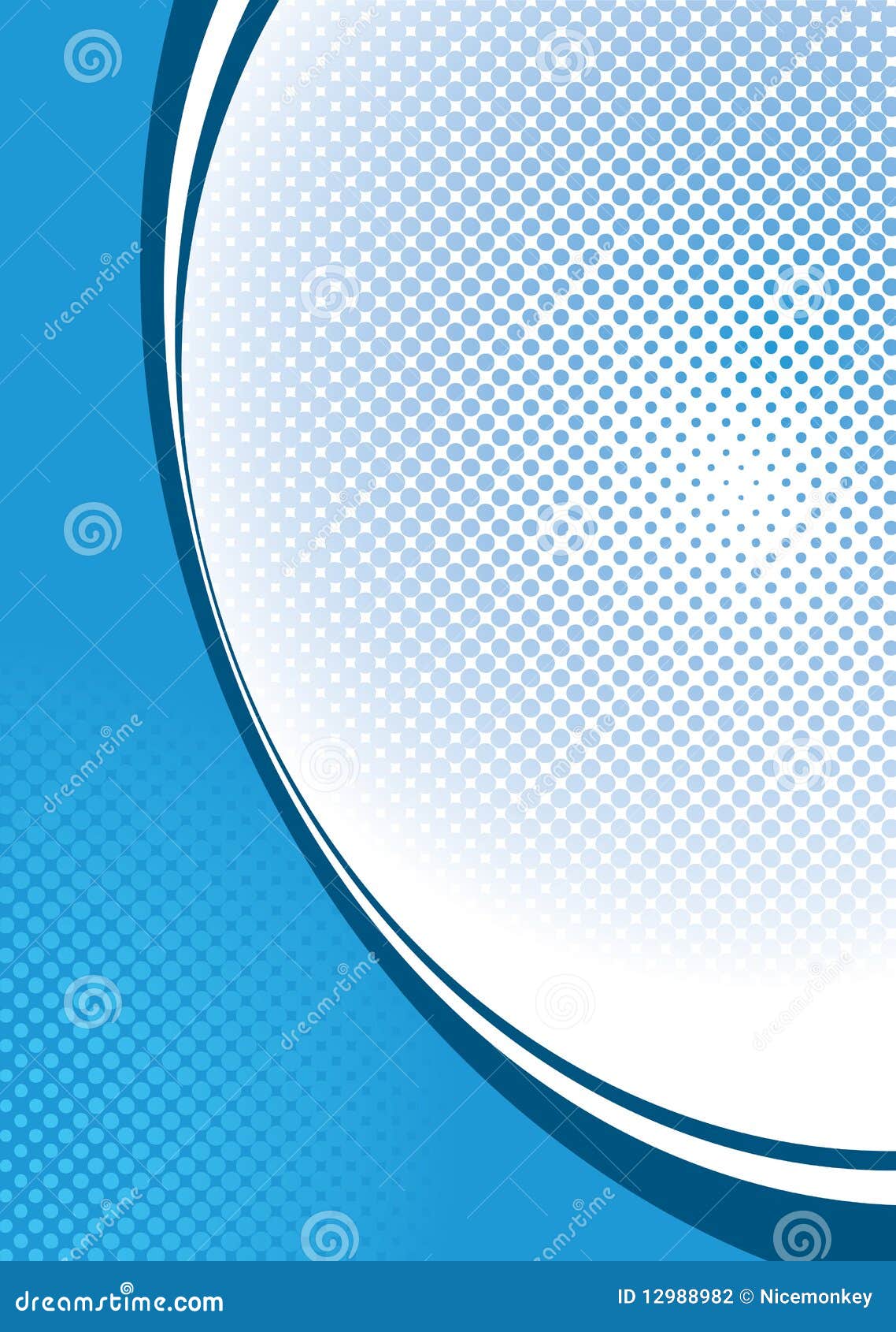Halftone background blue stock vector. Illustration of wallpaper - 12988982