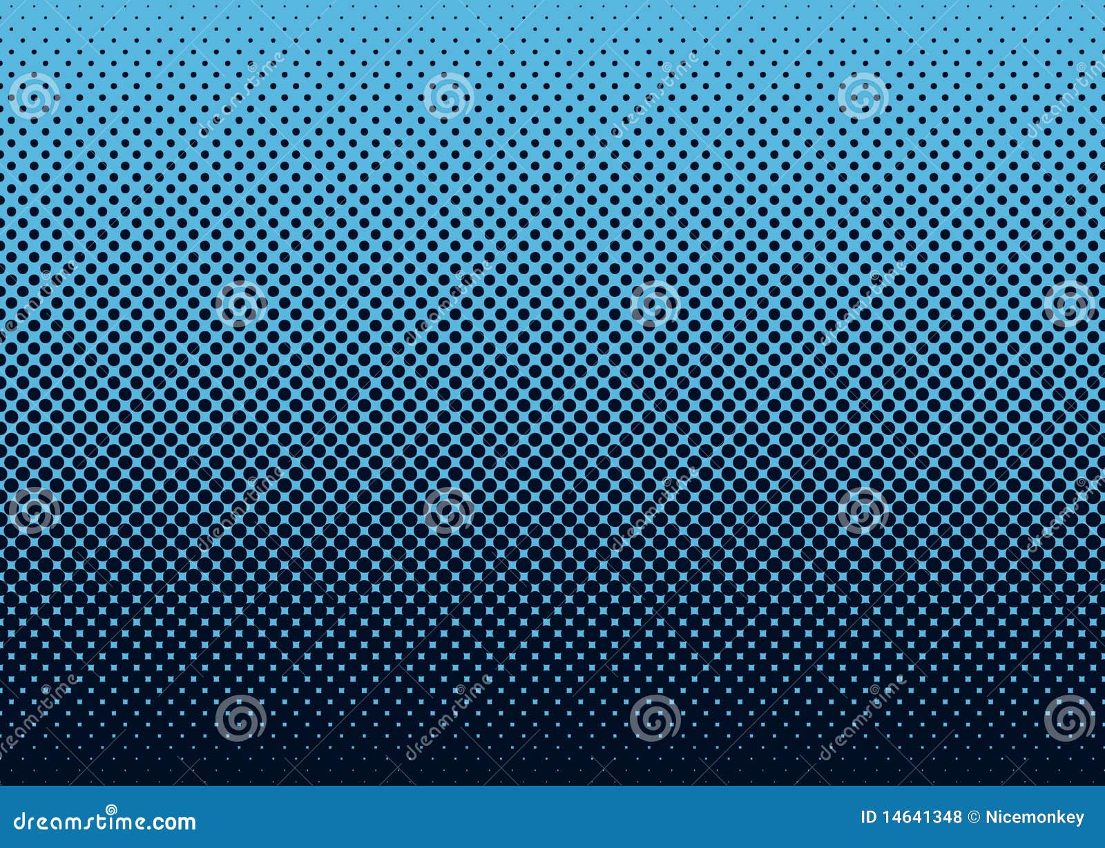 Halftone background blue stock vector. Illustration of graphic - 14641348
