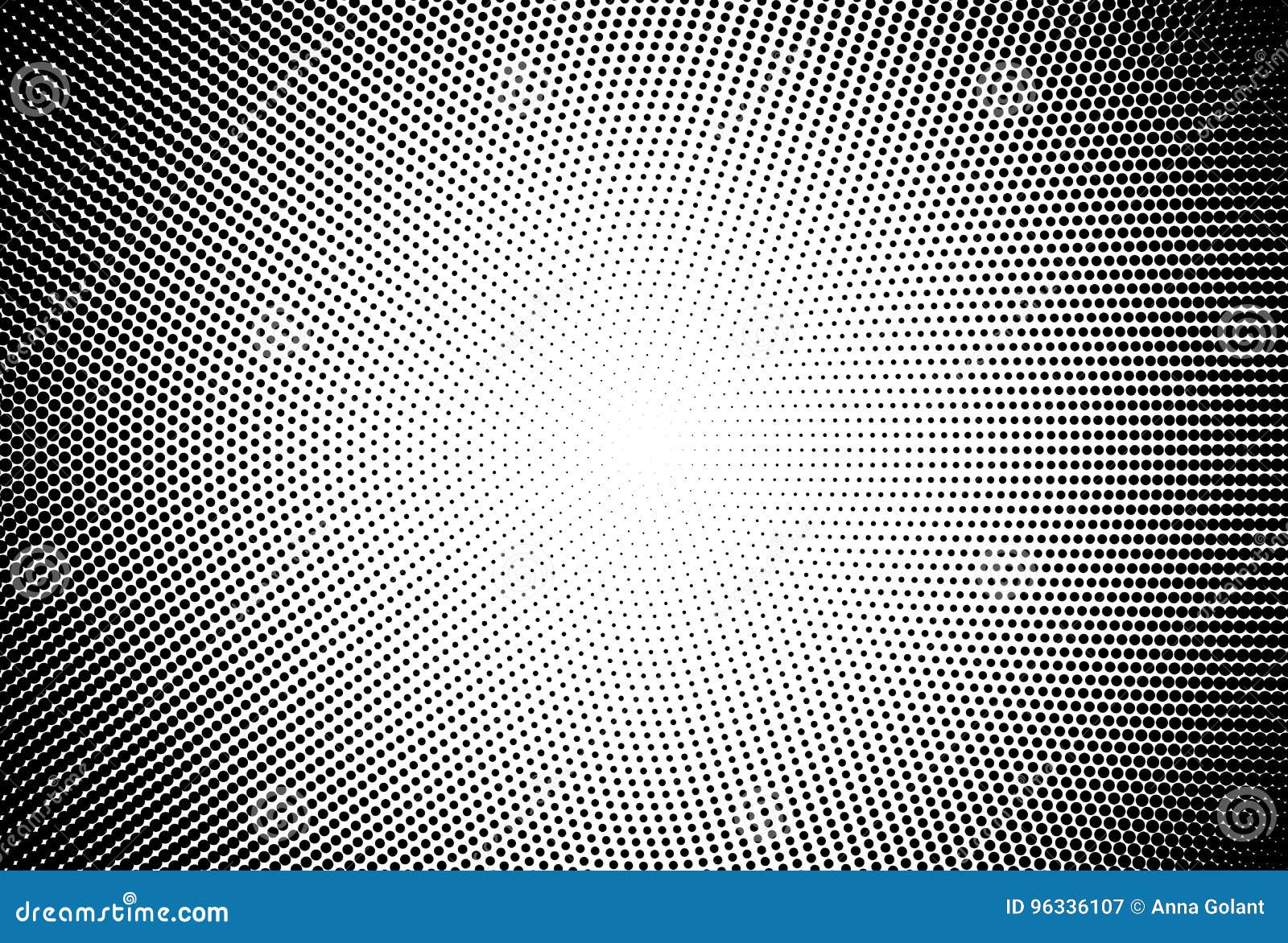 Comic Dots Vector Texture