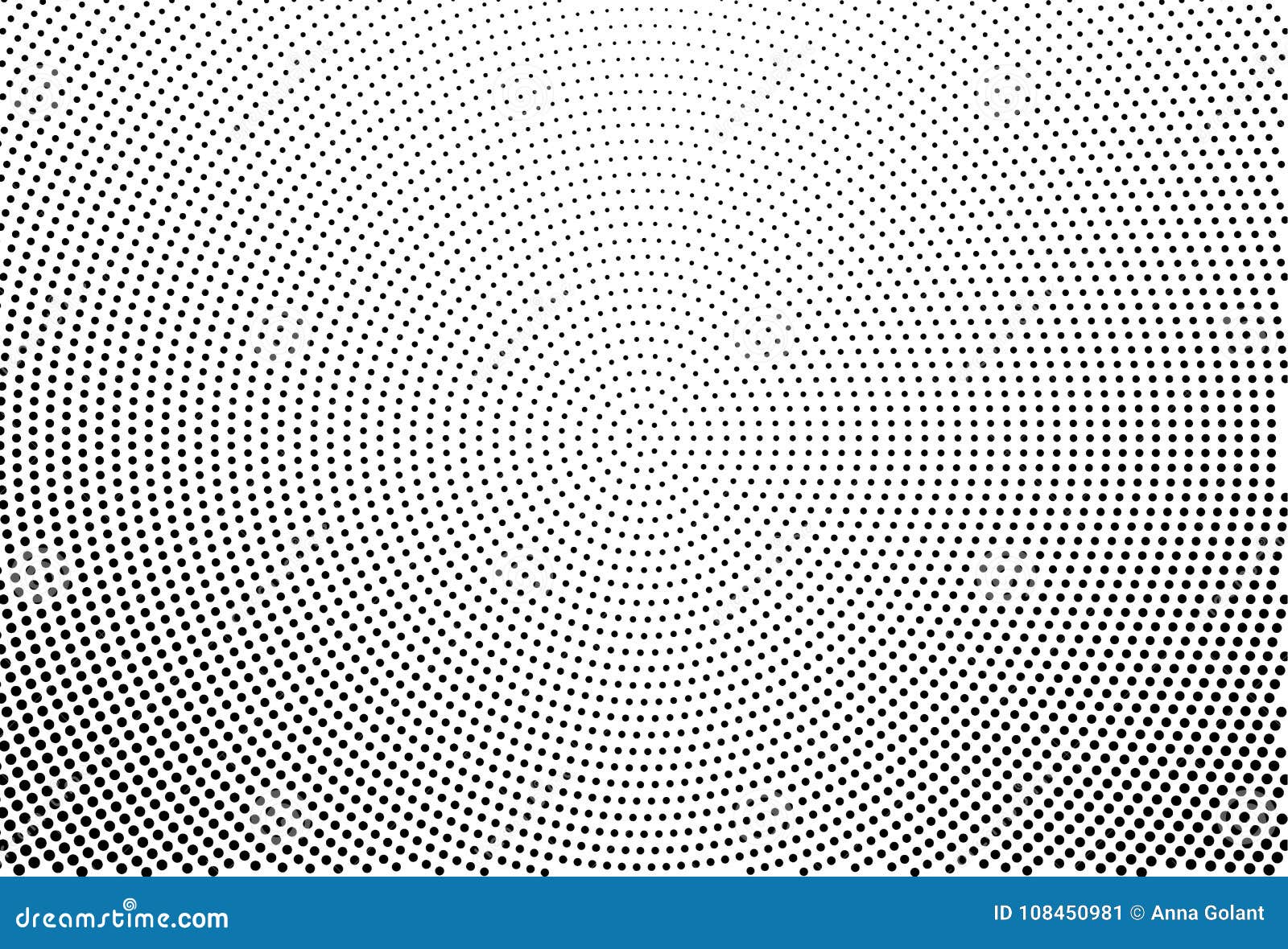 Halftone Background Digital Gradient. Dotted Pattern with Circles, Dots ...