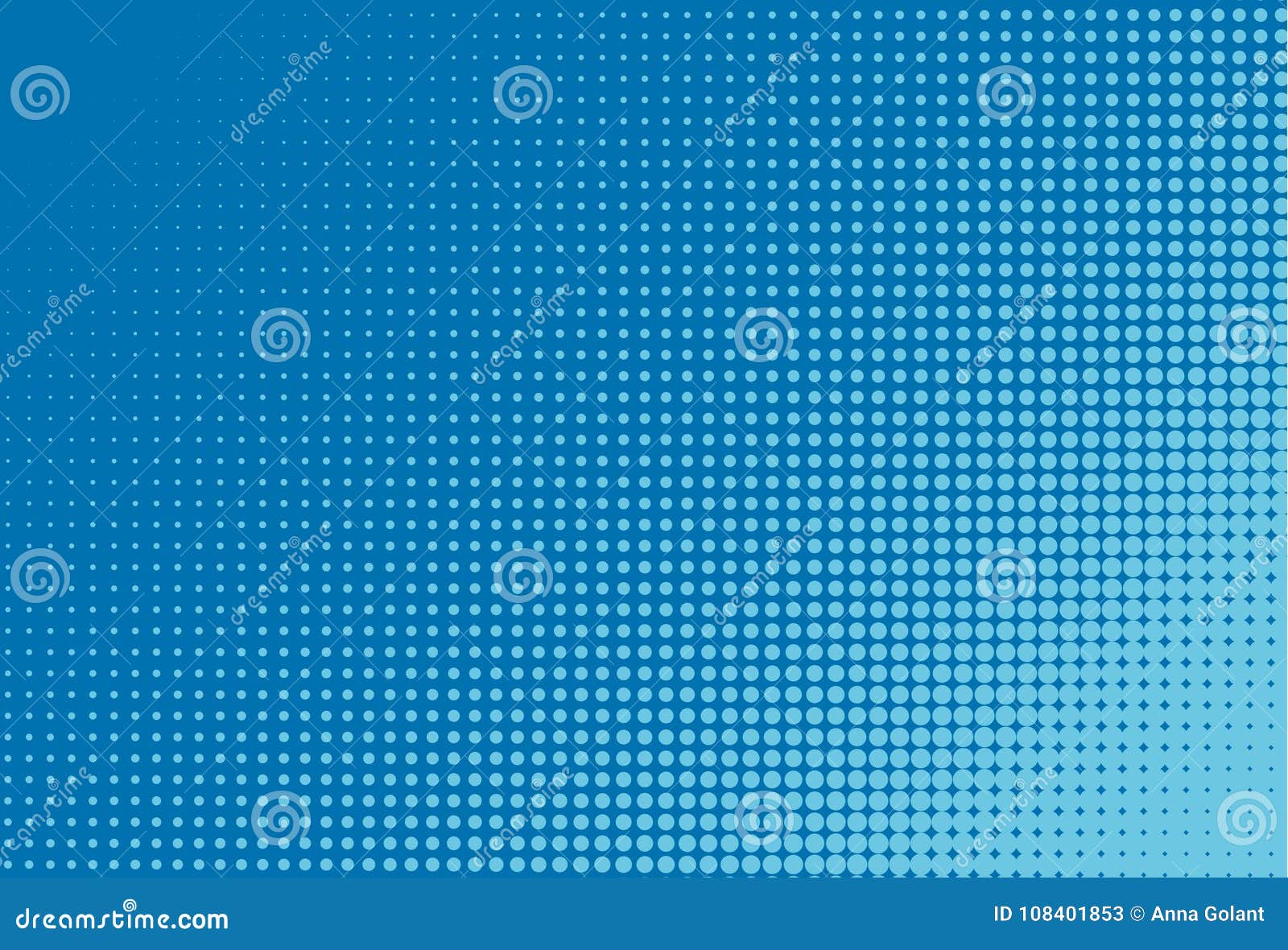 Halftone Background. Digital Gradient. Dotted Pattern with Circles ...