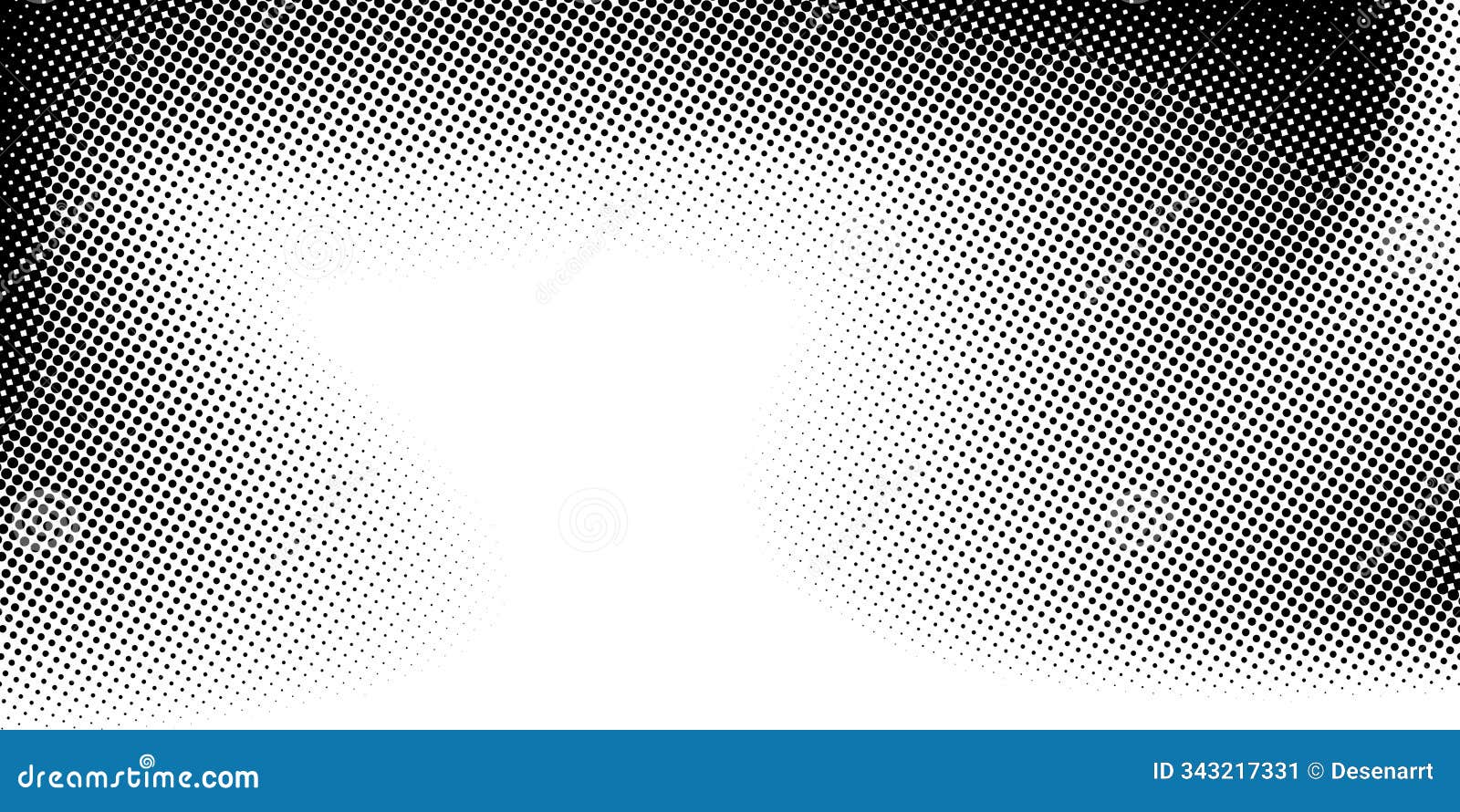 Halftone Background with Gradient and Pixelated Dot Pattern. Lack and ...