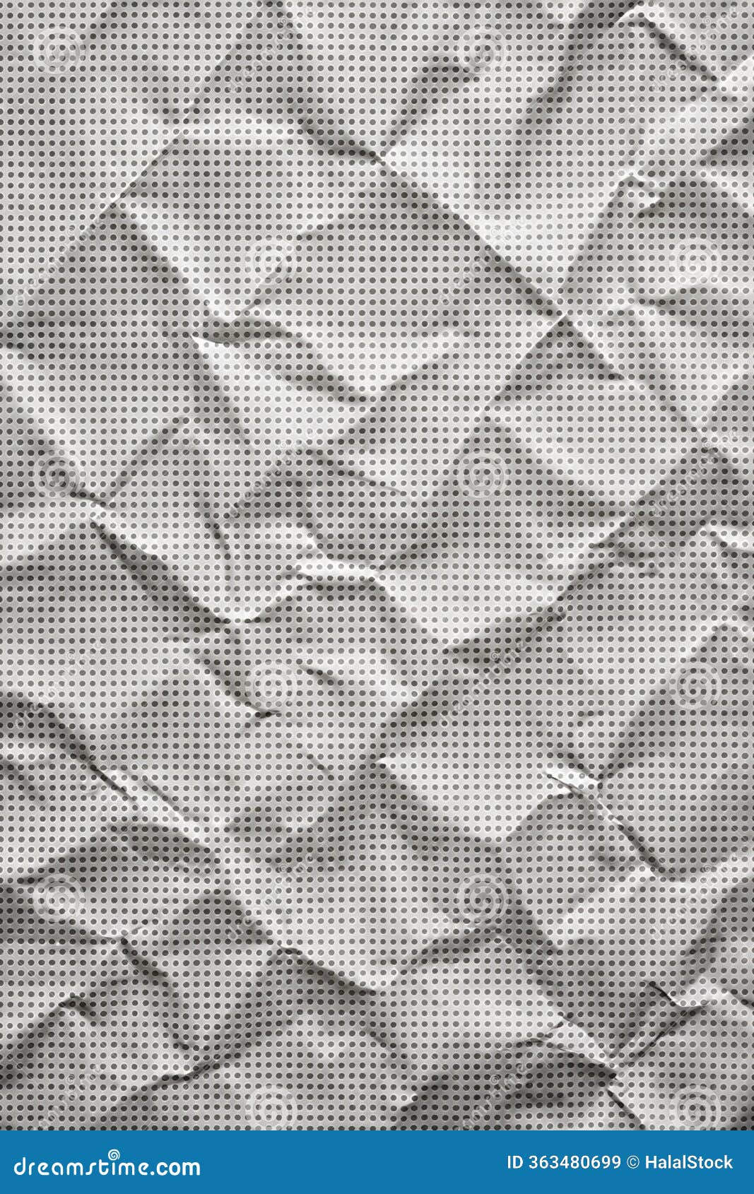 Halftone Background Overlay Grey Paper Crinkle Pattern Royalty-Free ...