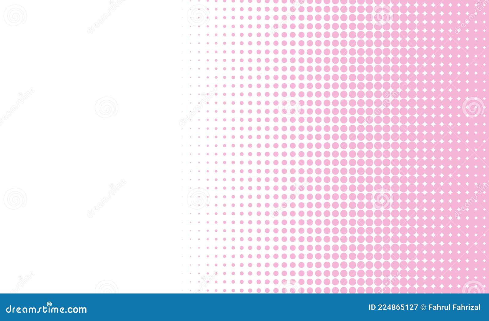 Halftone Background with Ribbon Pink Color Stock Illustration ...