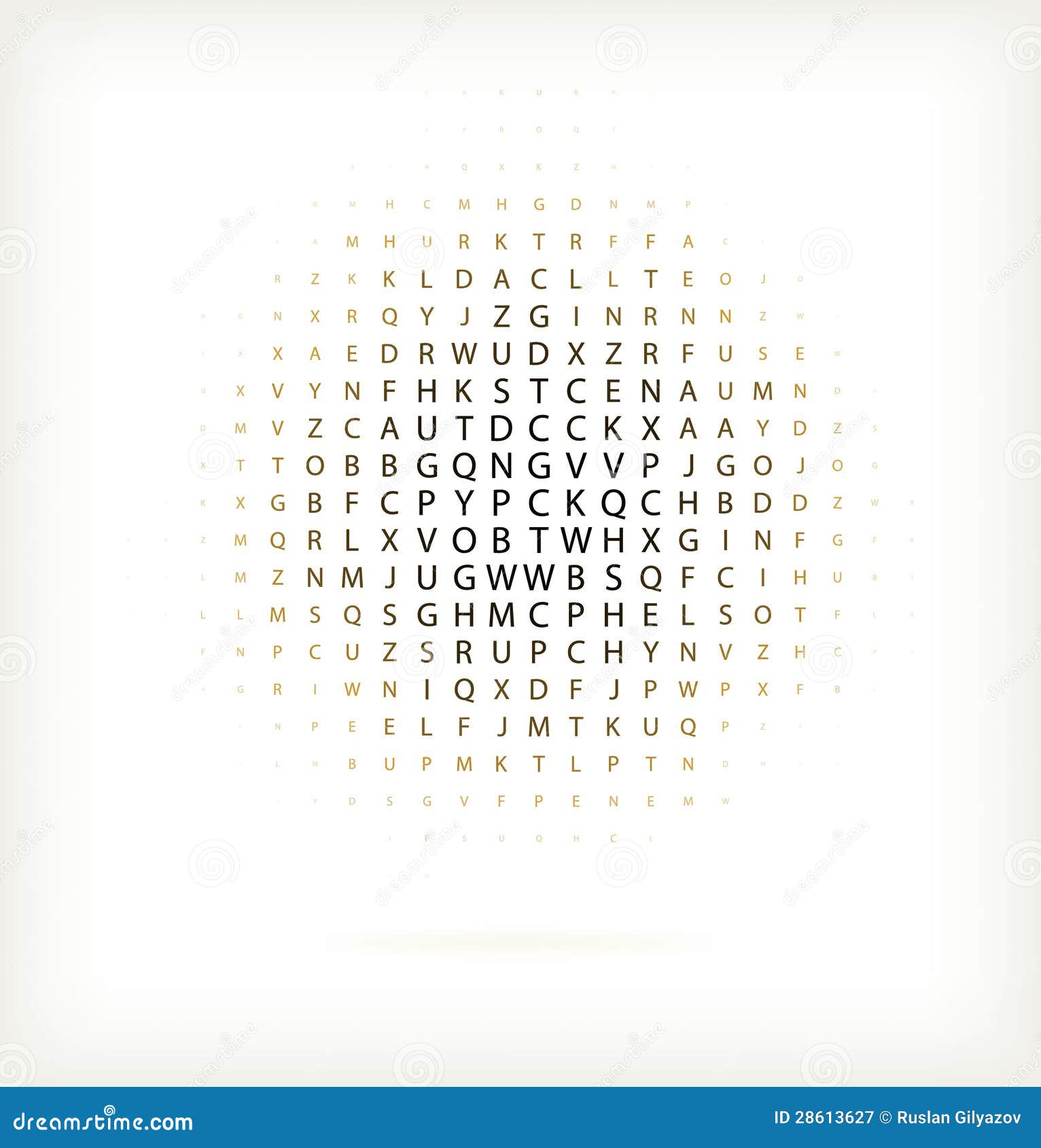 Halftone Background for Text Template Stock Vector - Illustration of ...