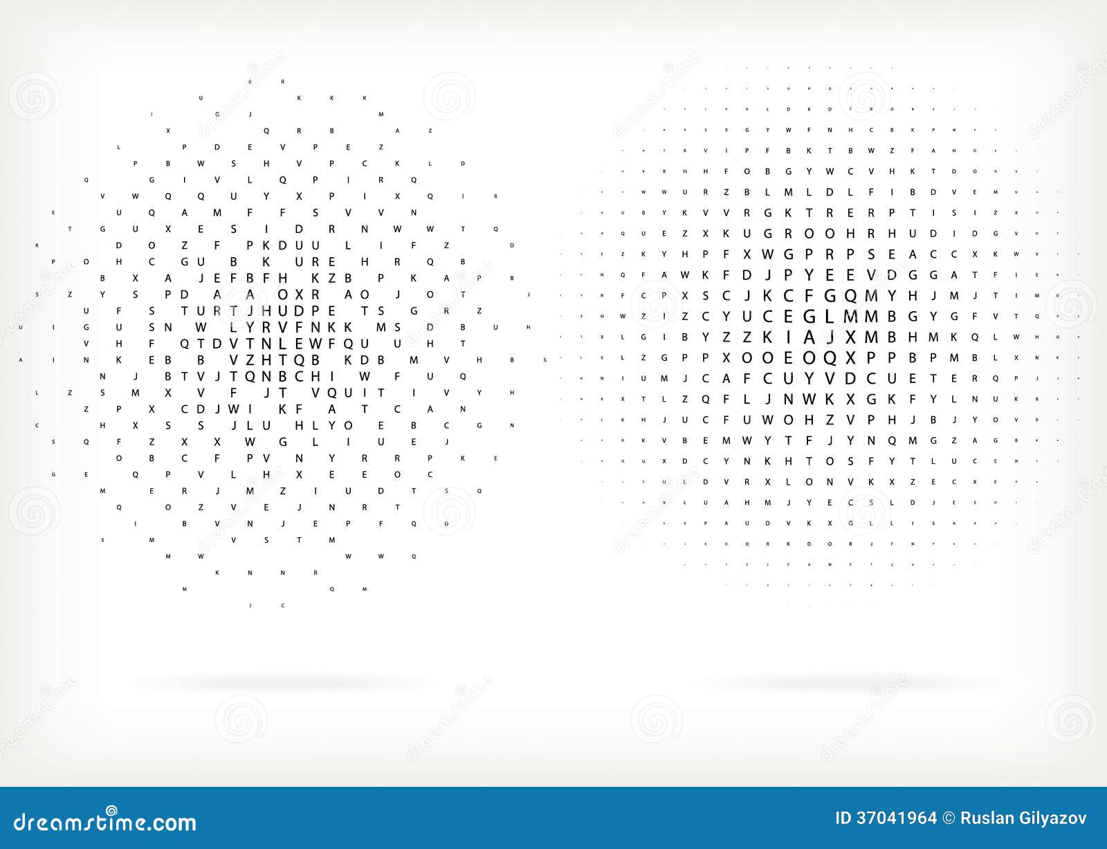Halftone Background for Text, Vector Stock Vector - Illustration of ...