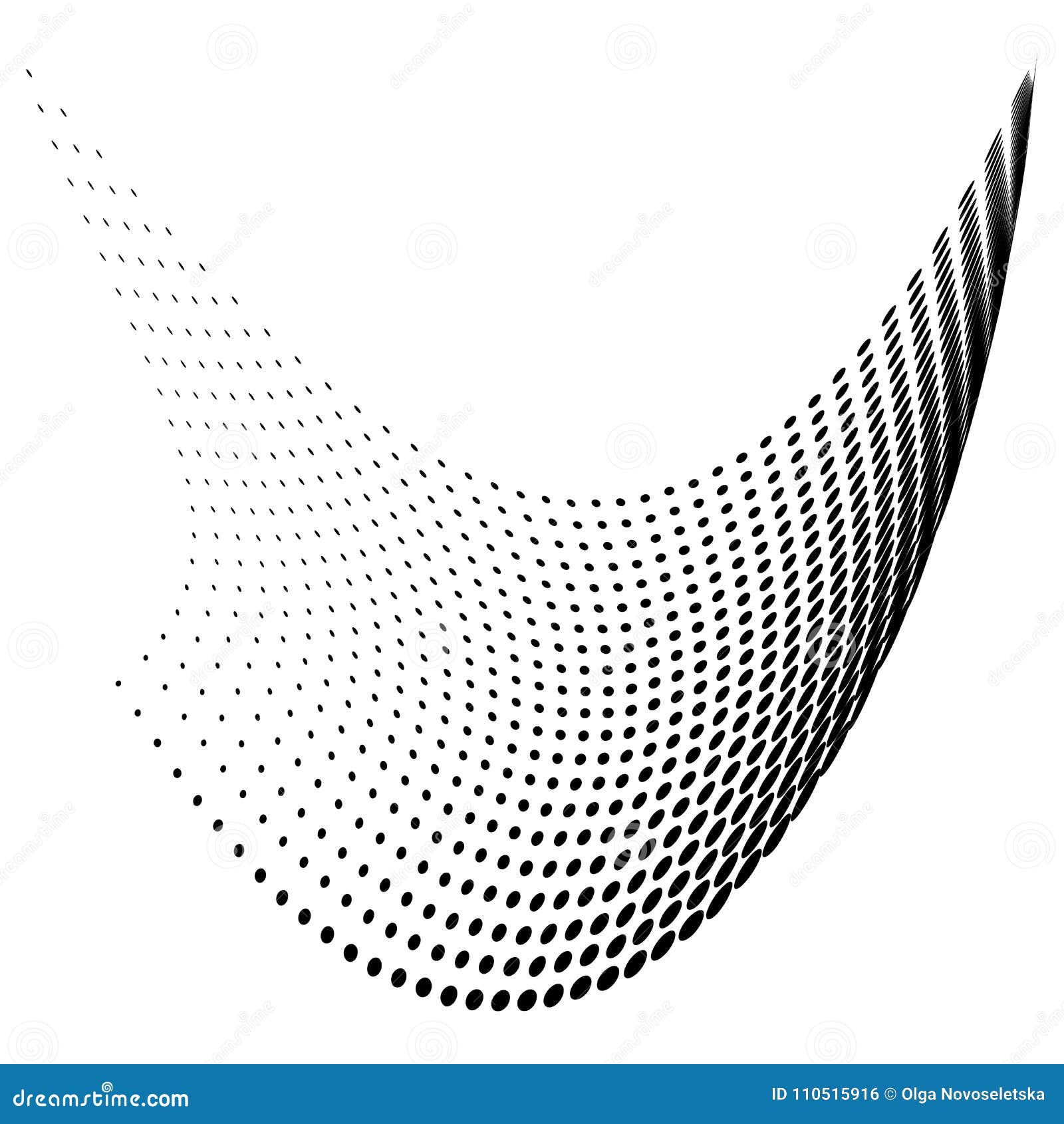 Halftone black wave stock vector. Illustration of cosmos - 110515916