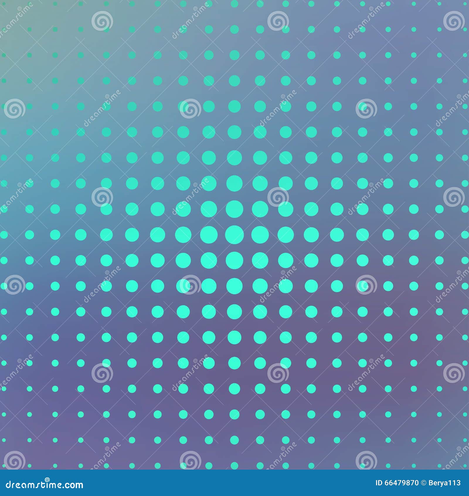 Halftone on the Blue Background. Vector Illustration Stock Vector ...