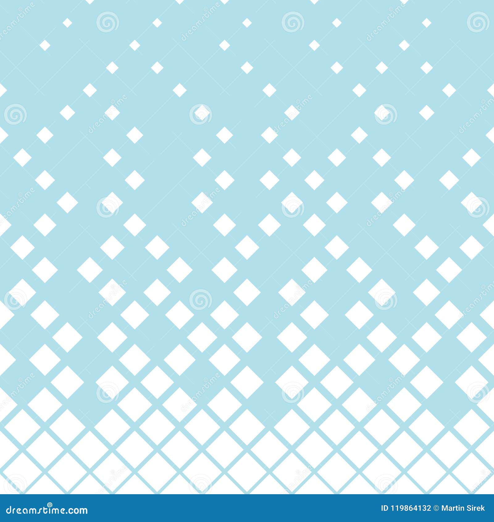 Halftone Blue Diamond Geometric Gradient Pattern Stock Vector ...
