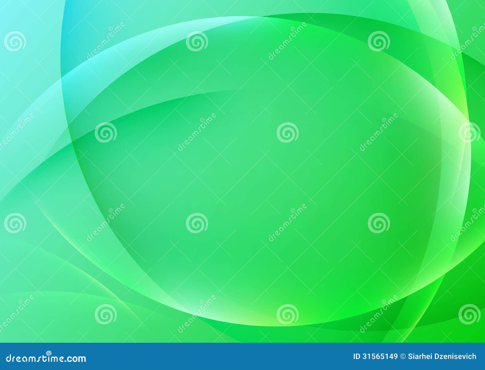Bright Green Glowing Vector Backdrop. Gradient Mesh | CartoonDealer.com ...