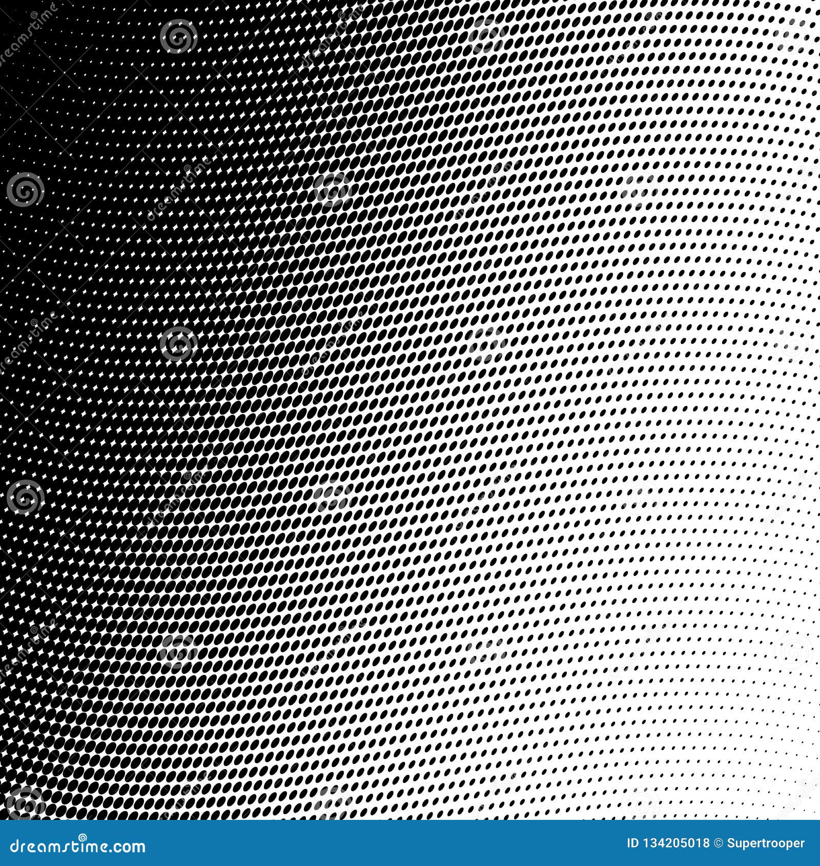 Retro Halftone Gradient Circle Background Stock Vector - Illustration ...
