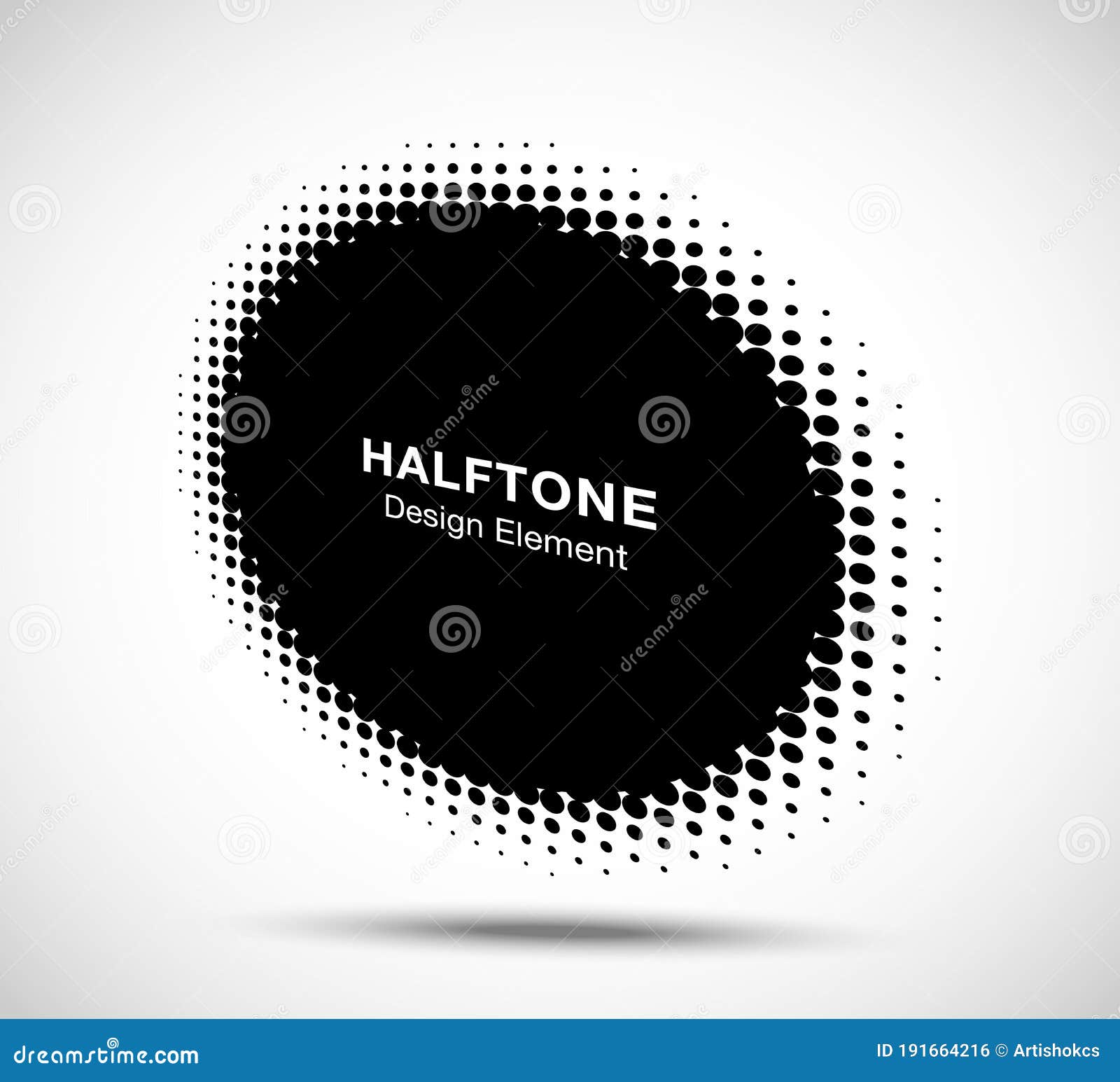 Circle With Perspective Lines Modern Graphic Design Elements With Clean ...