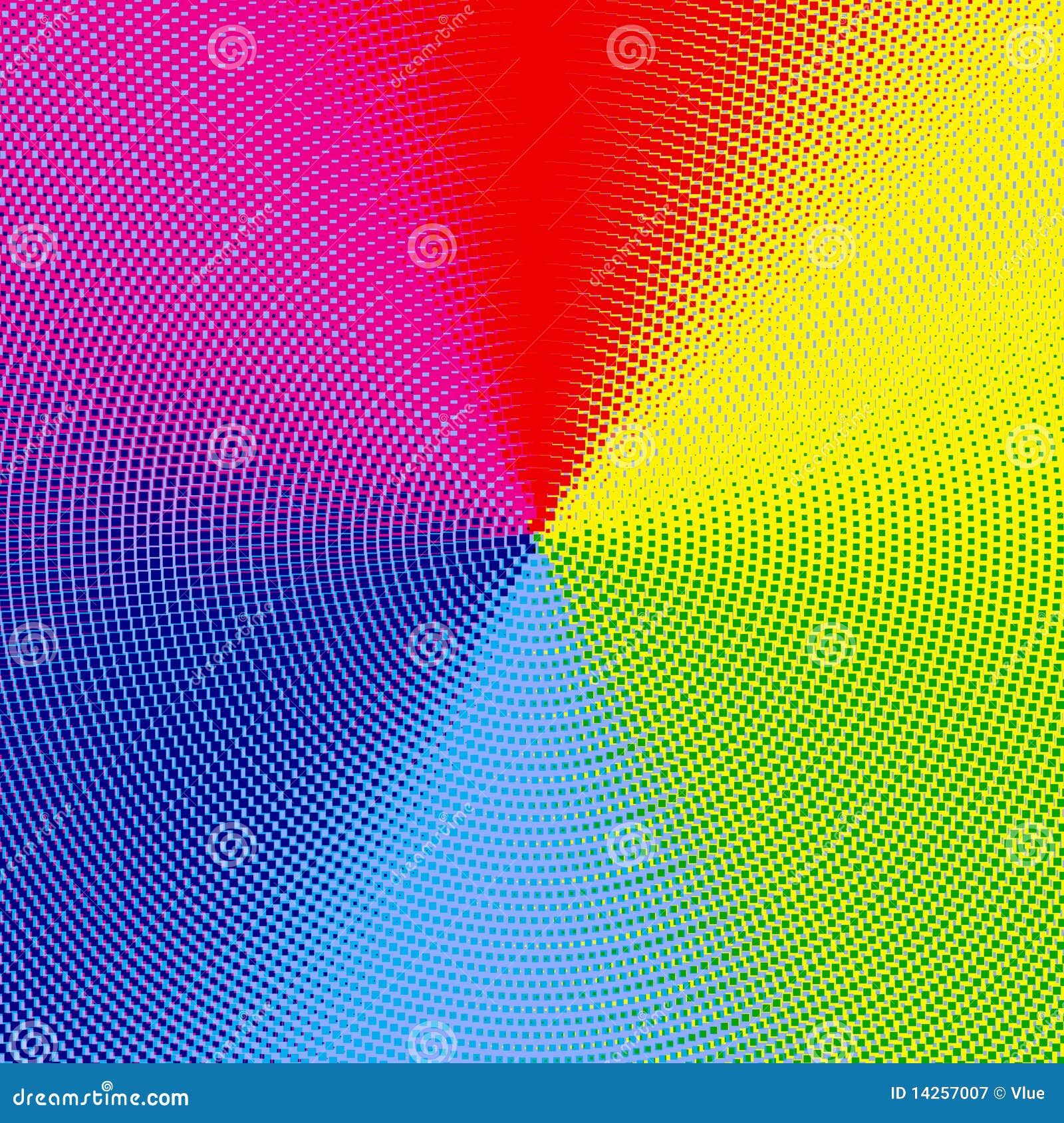 Halftone Color Spectrum stock illustration. Illustration of radial ...