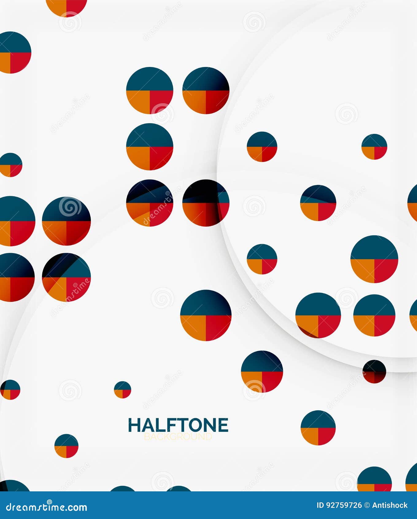 Halftone Color Texture Background Stock Vector - Illustration of ...