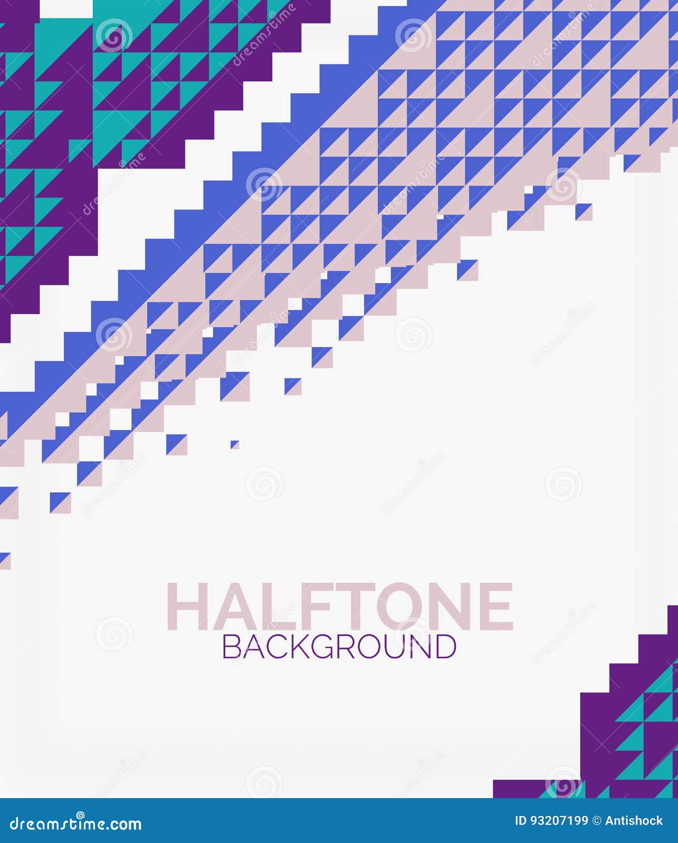 Halftone Color Texture Background Stock Vector - Illustration of ...