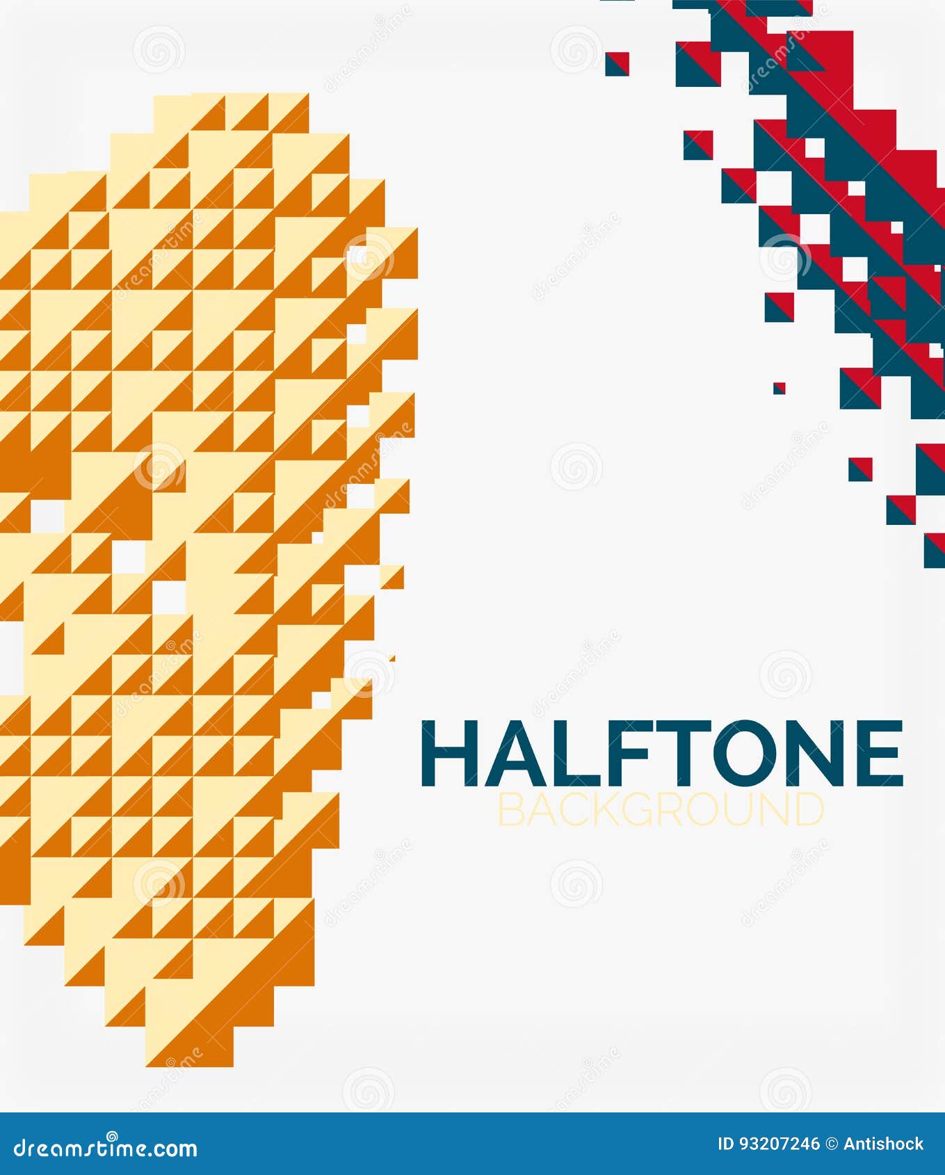 Halftone Color Texture Background Stock Vector - Illustration of ...