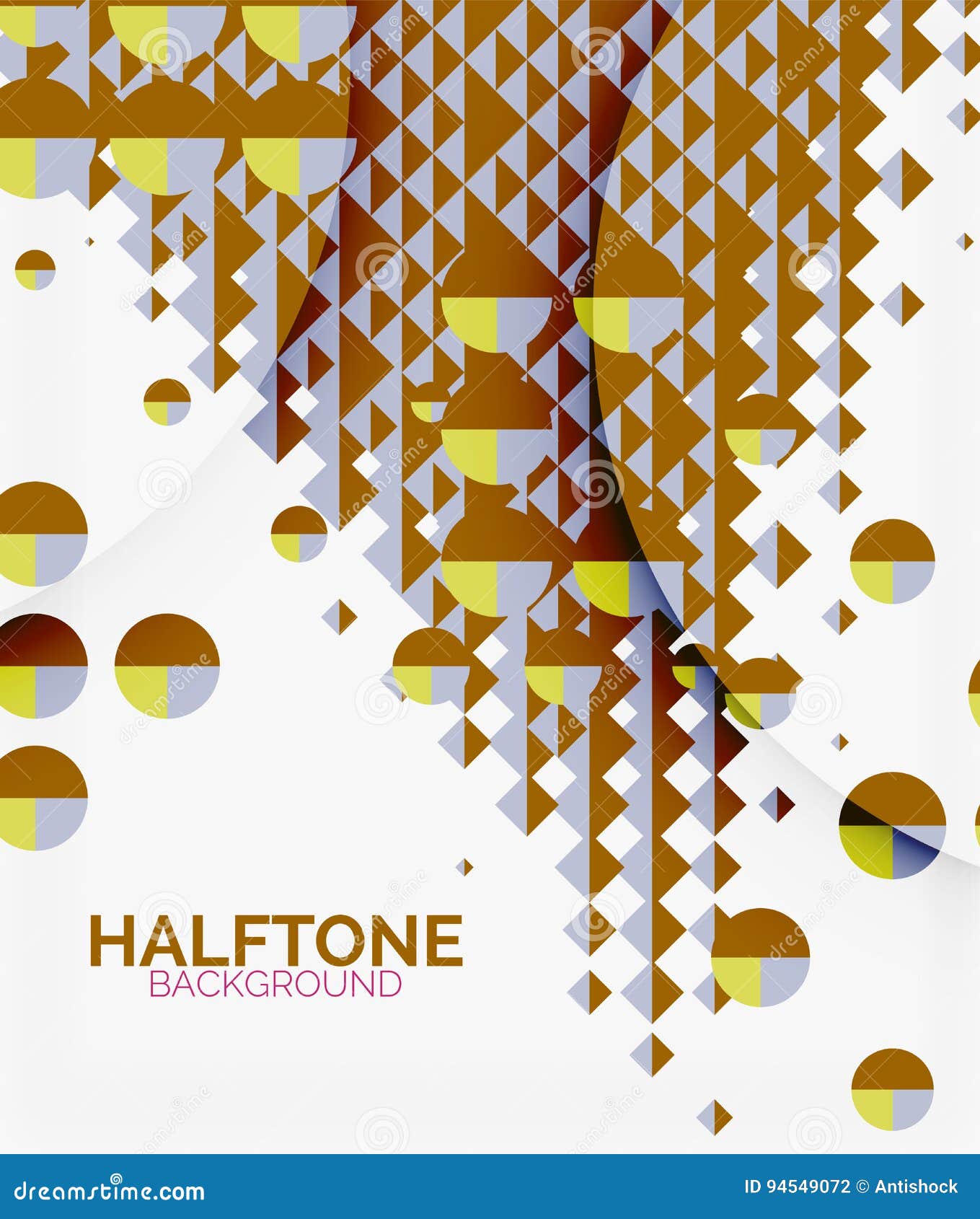 Halftone Color Texture Background Stock Vector - Illustration of ...